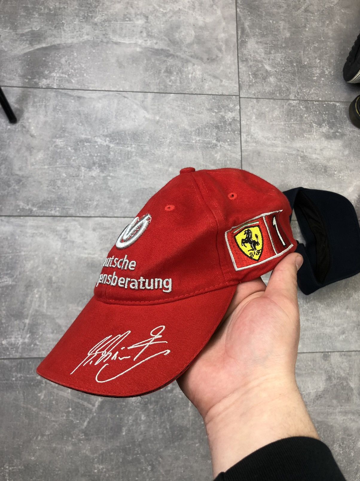 Ferrari × Racing × Vintage Men’s vintage cap F1 Ferrari Michael ...