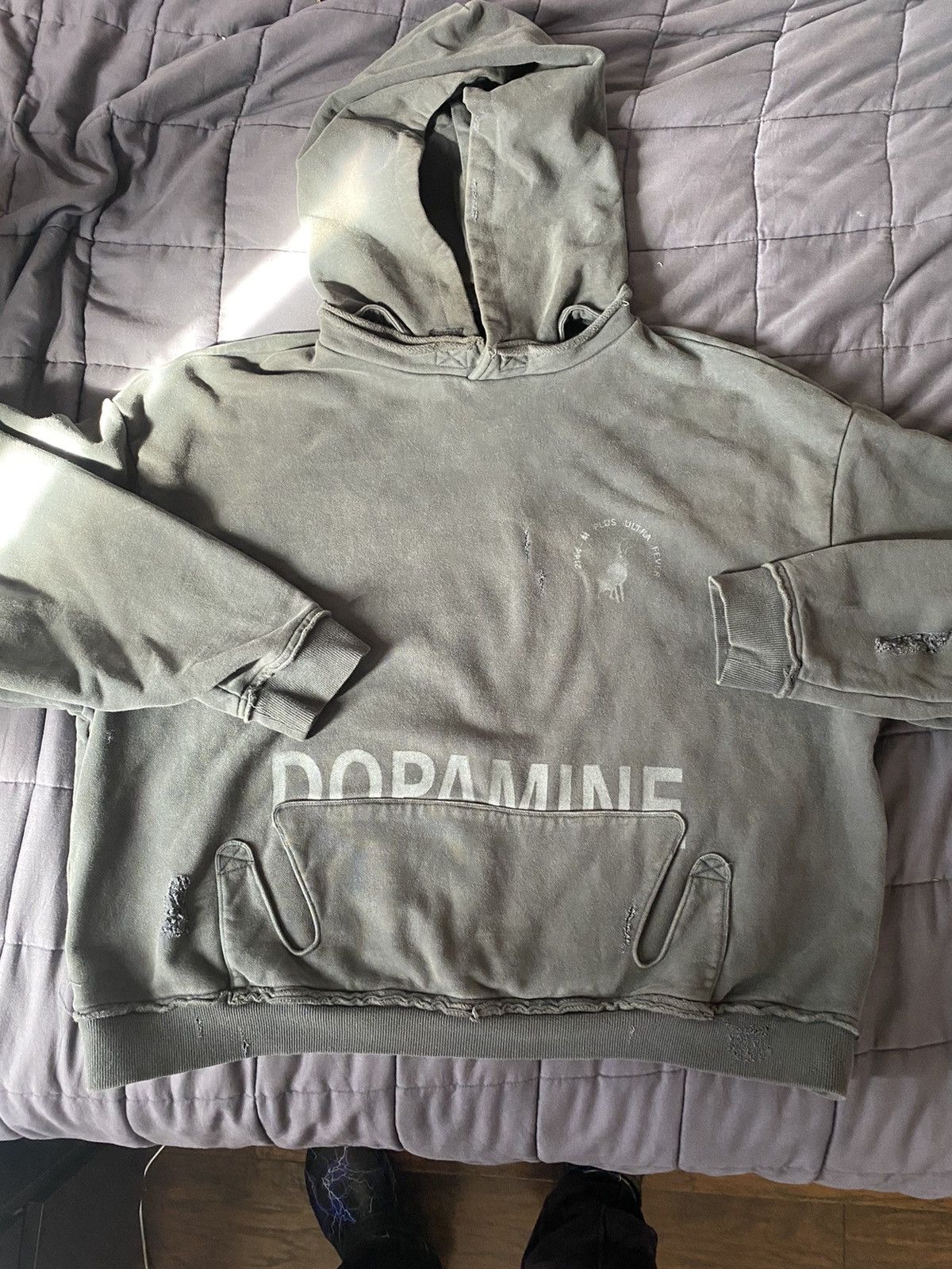 Archival Clothing 2144 MUSEUM DOPAMINE MECH V3 REMOVABLE HOODIE | Grailed