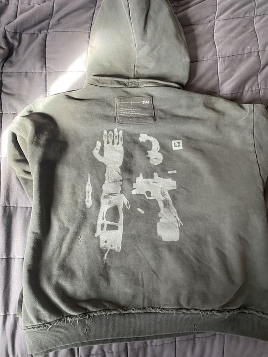 Archival Clothing 2144 Museum Dopamine Mech V3 Removable Hoodie Grailed