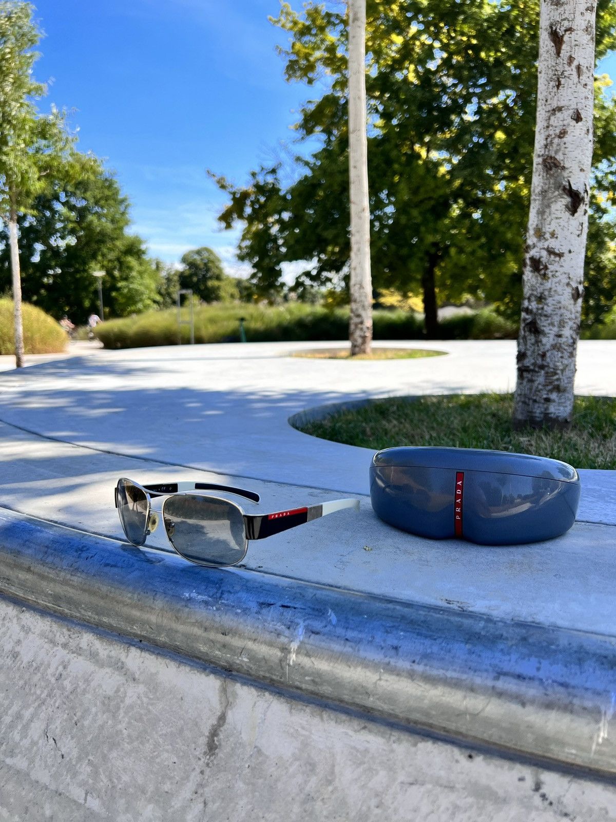 Vintage Prada Sunglasses Grailed