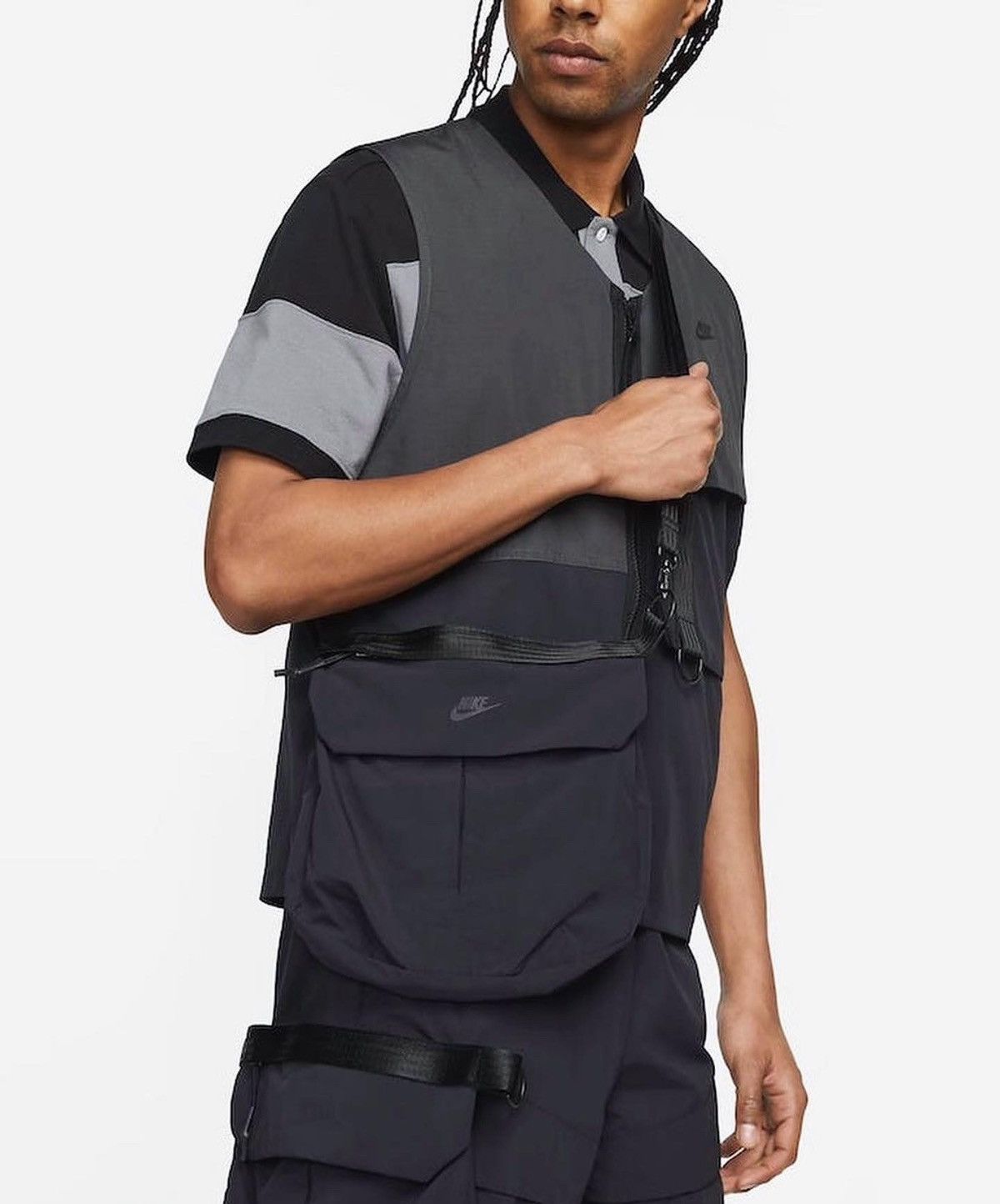 Nike × Streetwear Nike Tech pack vest + bag size XXXL rare | Grailed