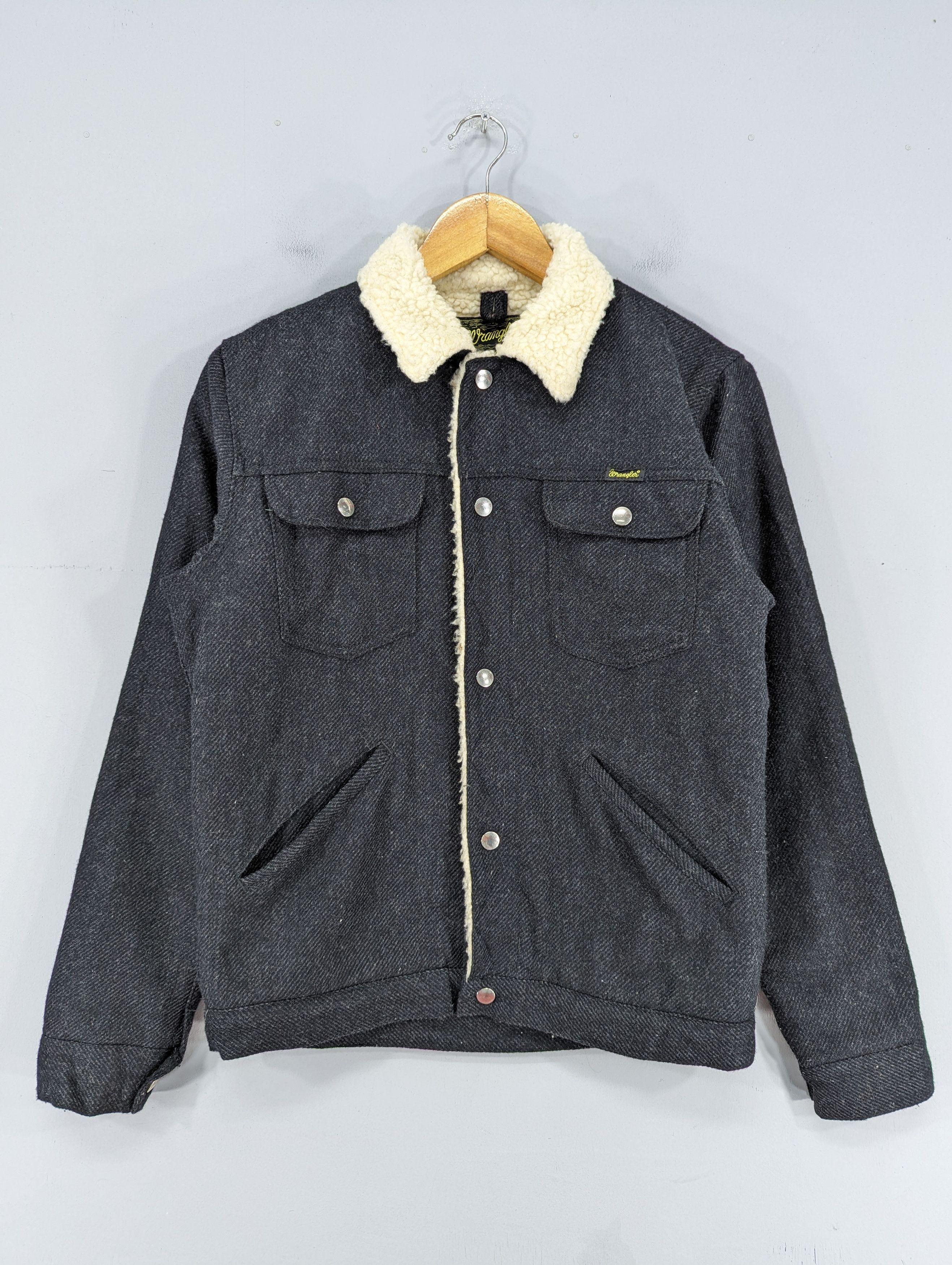 Beams Plus 💥RARE💥Wrangler X Beams Wool Retro Deep Pile Jacket | Grailed