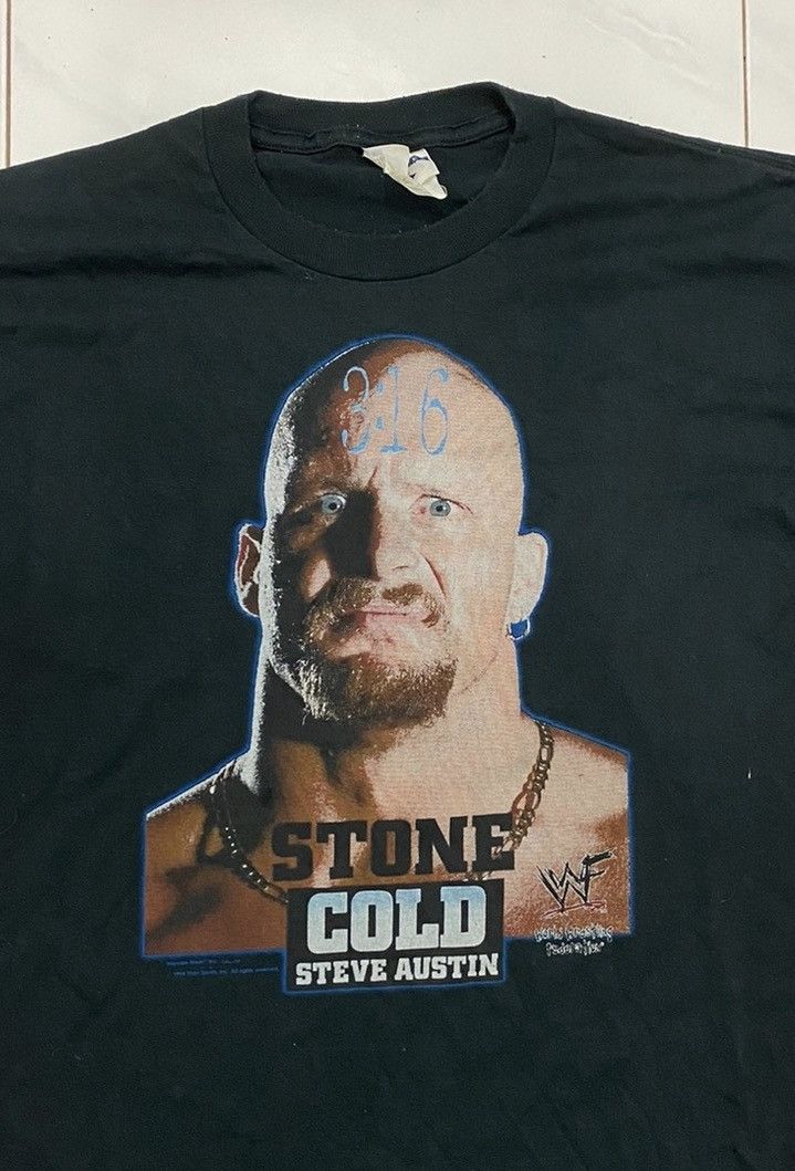 Vintage × WWE × WWF 🔥Vintage🔥 98’ Stone Cold Steve Austin Anger Face ...