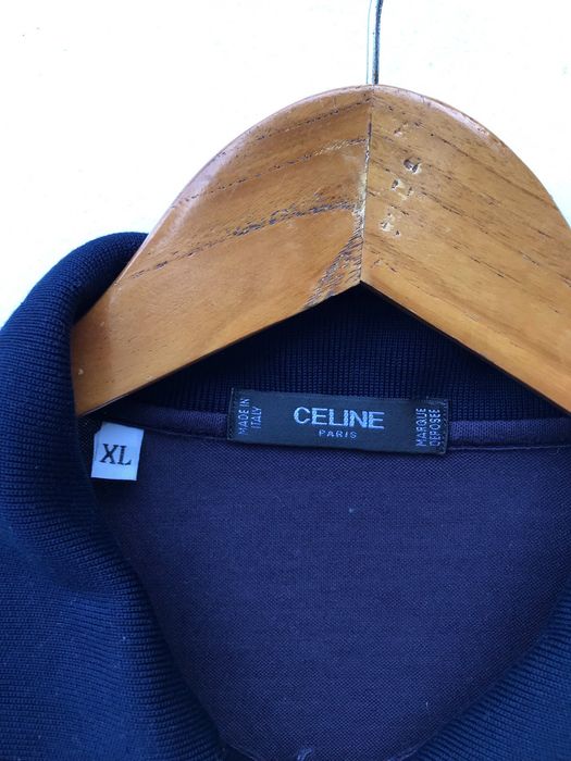 Celine Vintage Celine Polo Shirt Made In Italy | Grailed