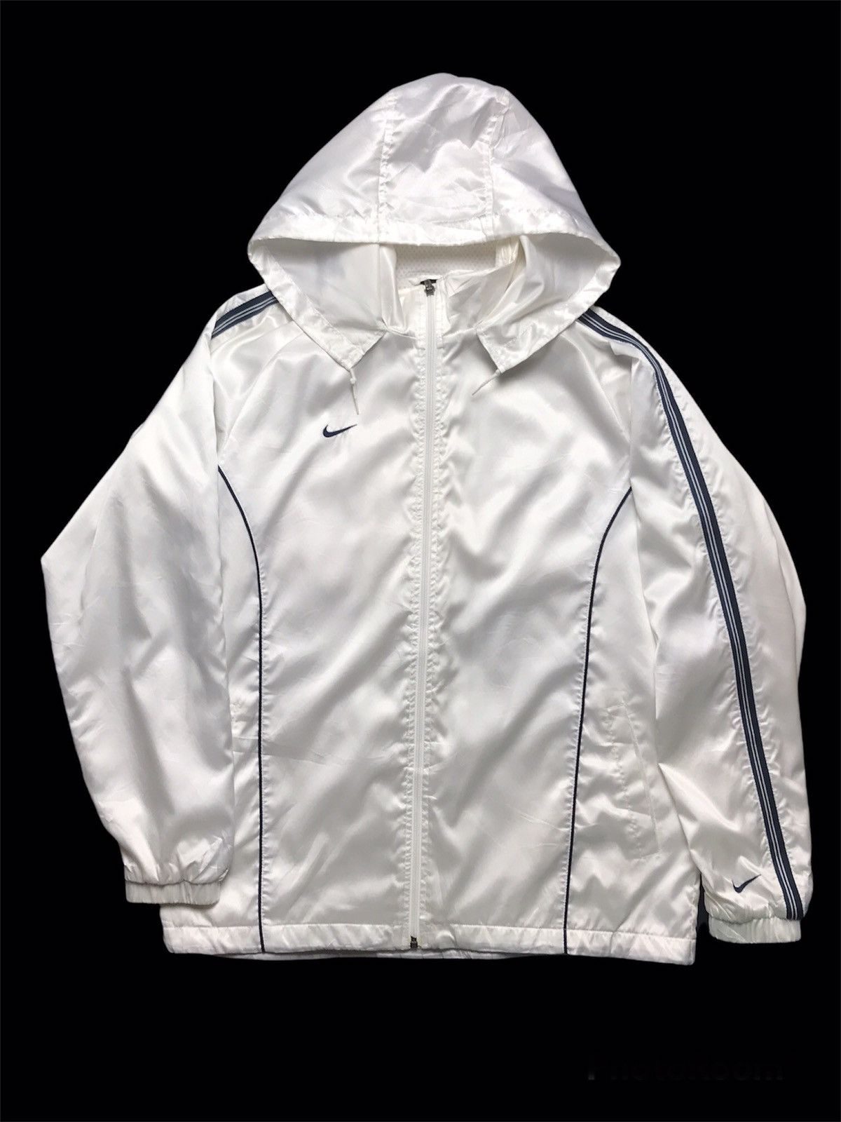 Hype × Nike × Vintage Y2K Nike Small Swoosh Windbreaker | Grailed