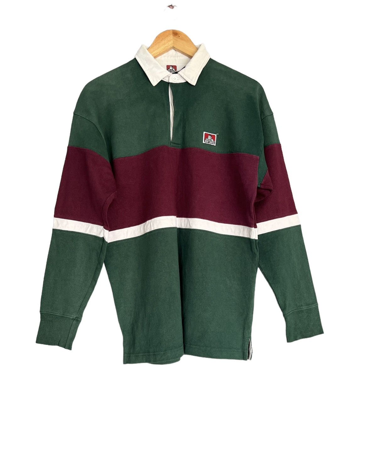 Ben Davis × Streetwear × Vintage 🔥BEN DAVIS POLO RUGBY LONG SLEEVE ...