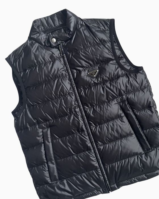 Prada Prada Nylon Goose Down Puffer Gilet / Vest | Grailed