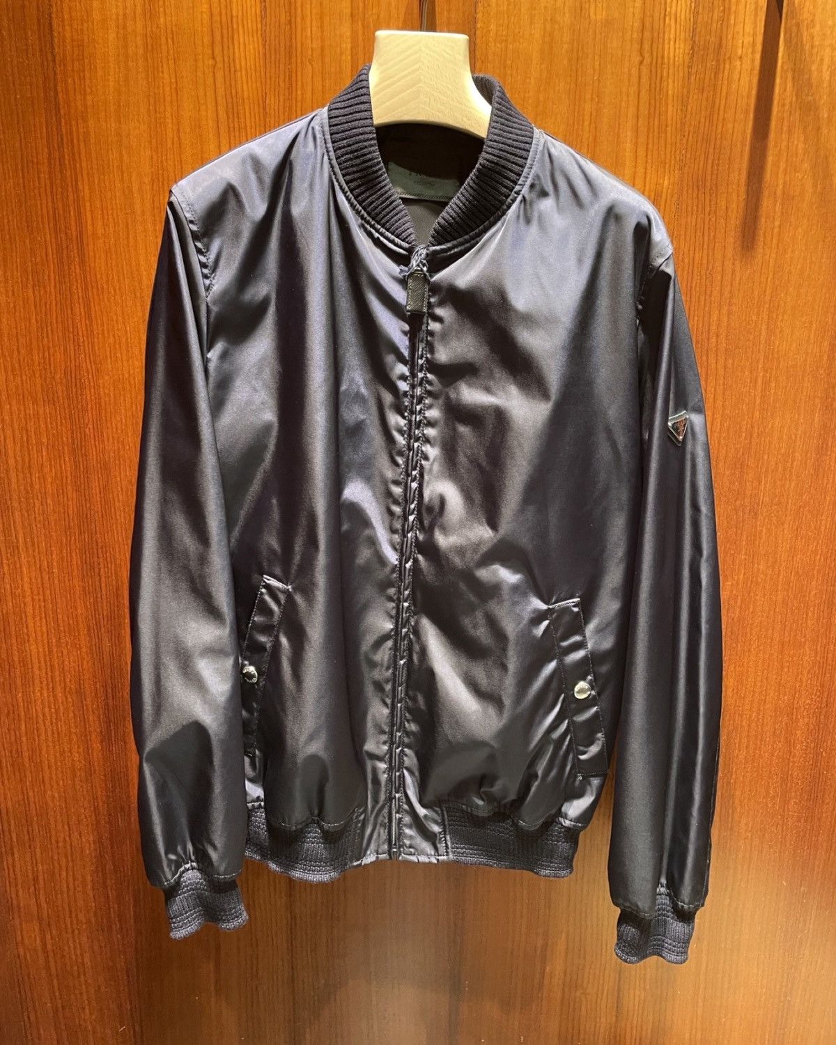 Prada Prada Re-Nylon Bomber Jacket | Grailed