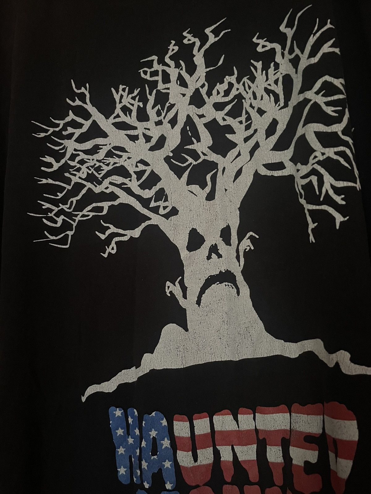 True Religion Haunted Mound - USA Flag t Harold logo on front size xxl ...