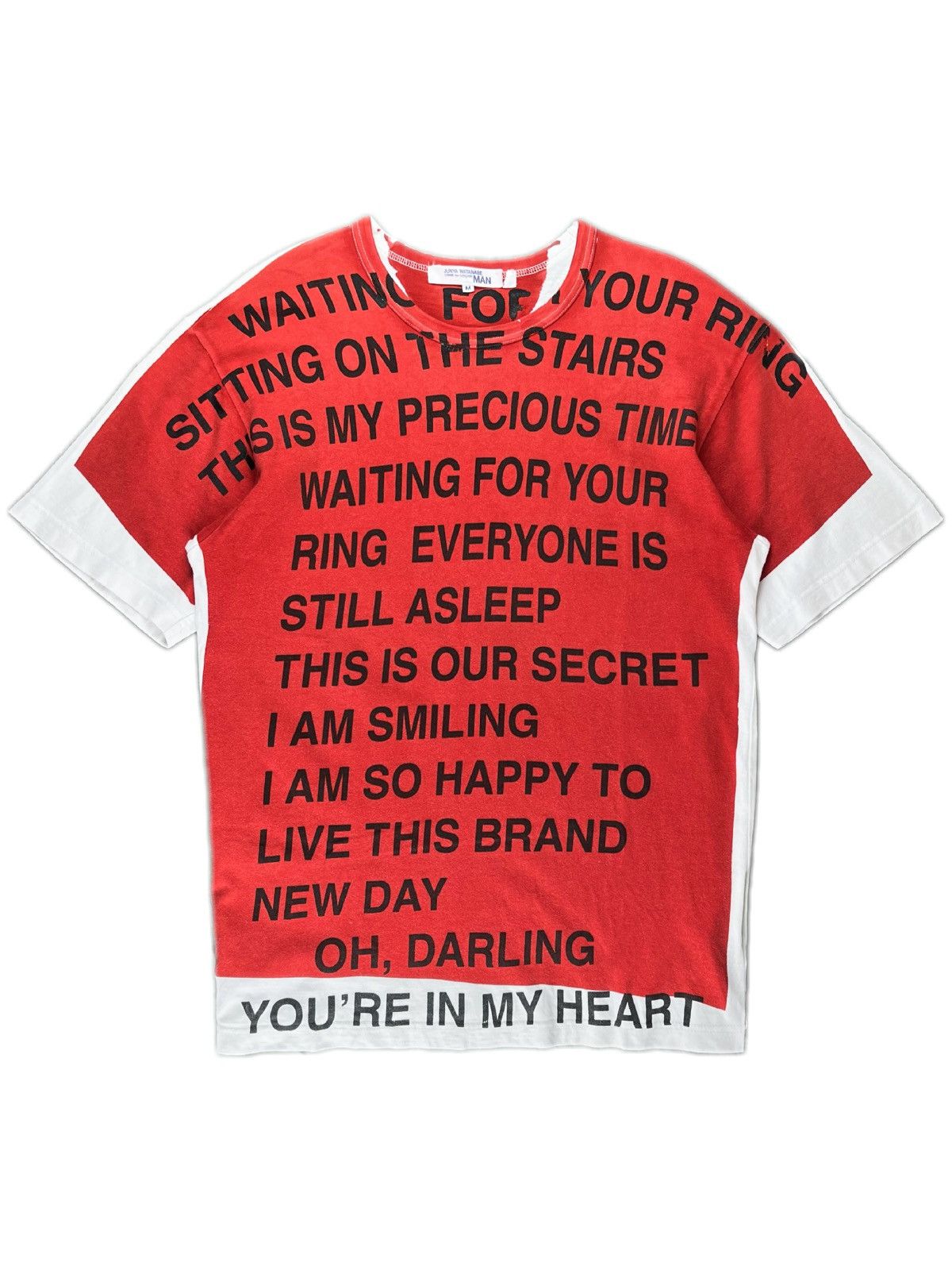 Comme des Garcons × Junya Watanabe × Vintage SS02 Junya Watanabe Poem ...