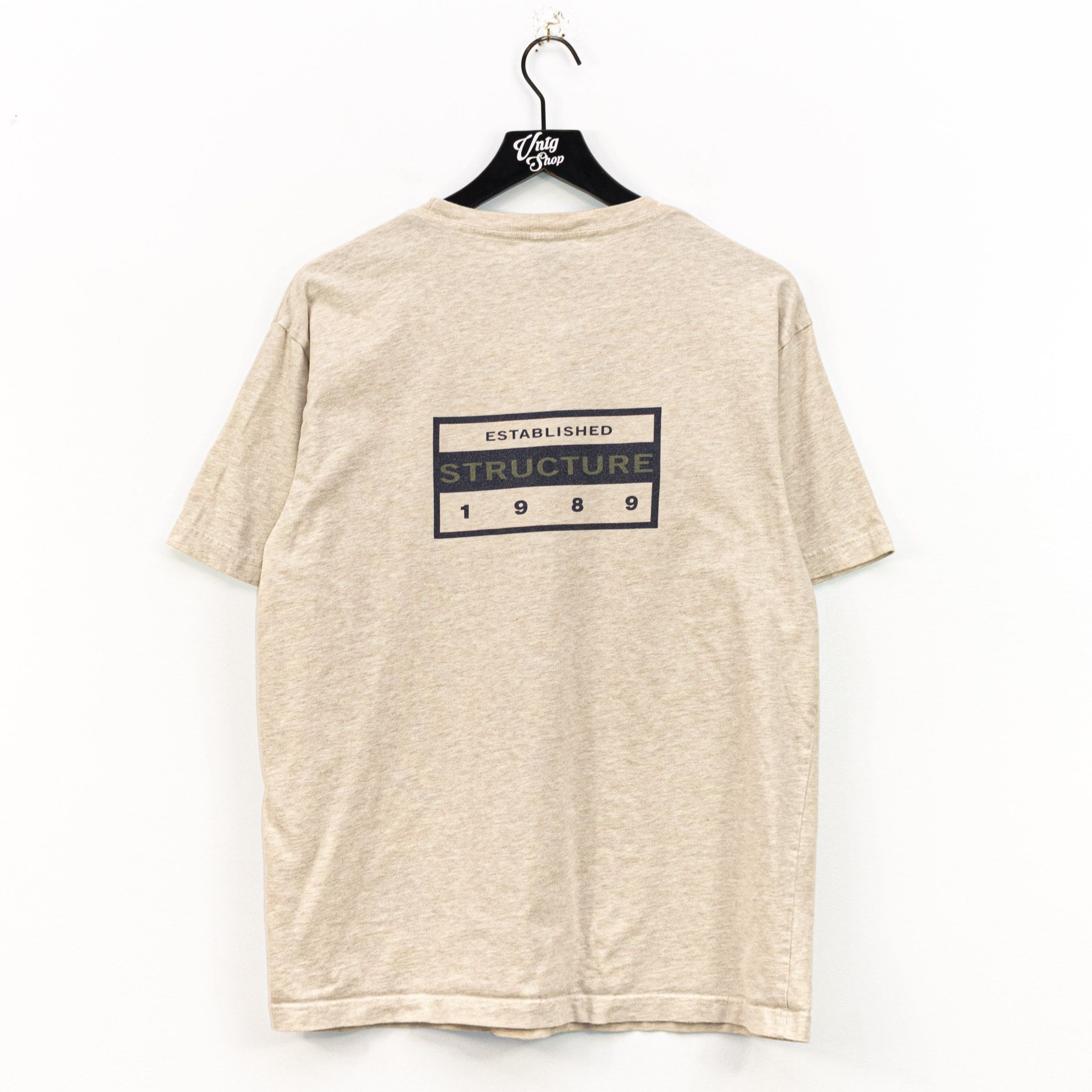 Structure × Vintage Vintage 90s Structure Established 1989 Pocket T ...