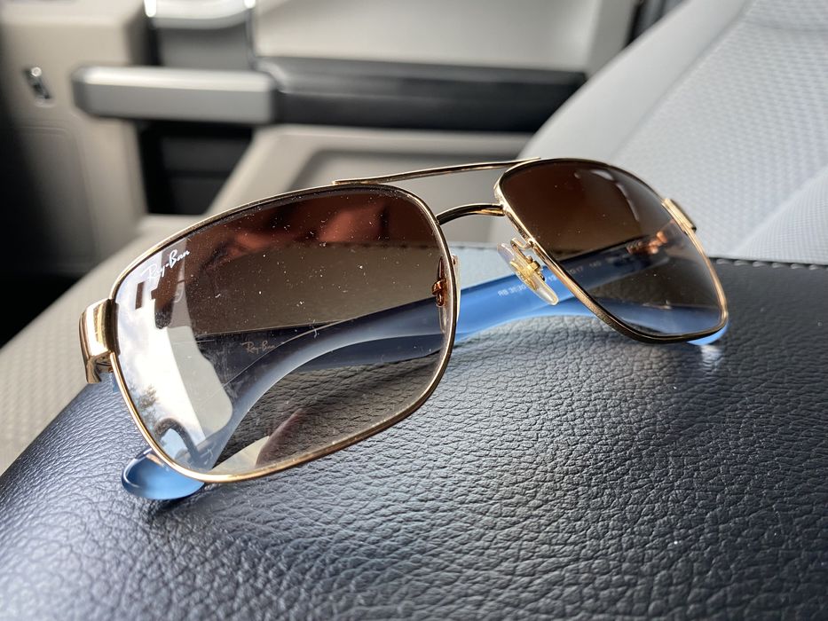 RayBan Ray Ban RB3530 Polished Gold Sunglasses | Grailed