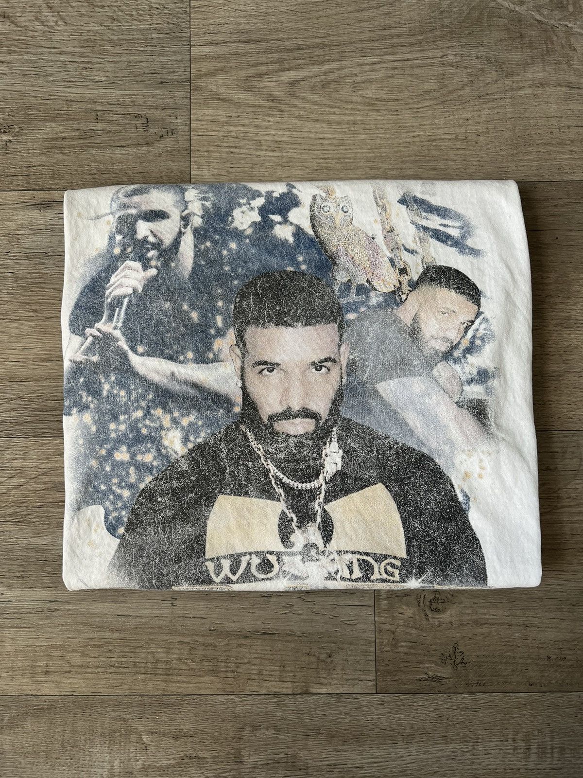 Designer × Streetwear × Vintage Bootleg drake wu tang ovo shirt | Grailed