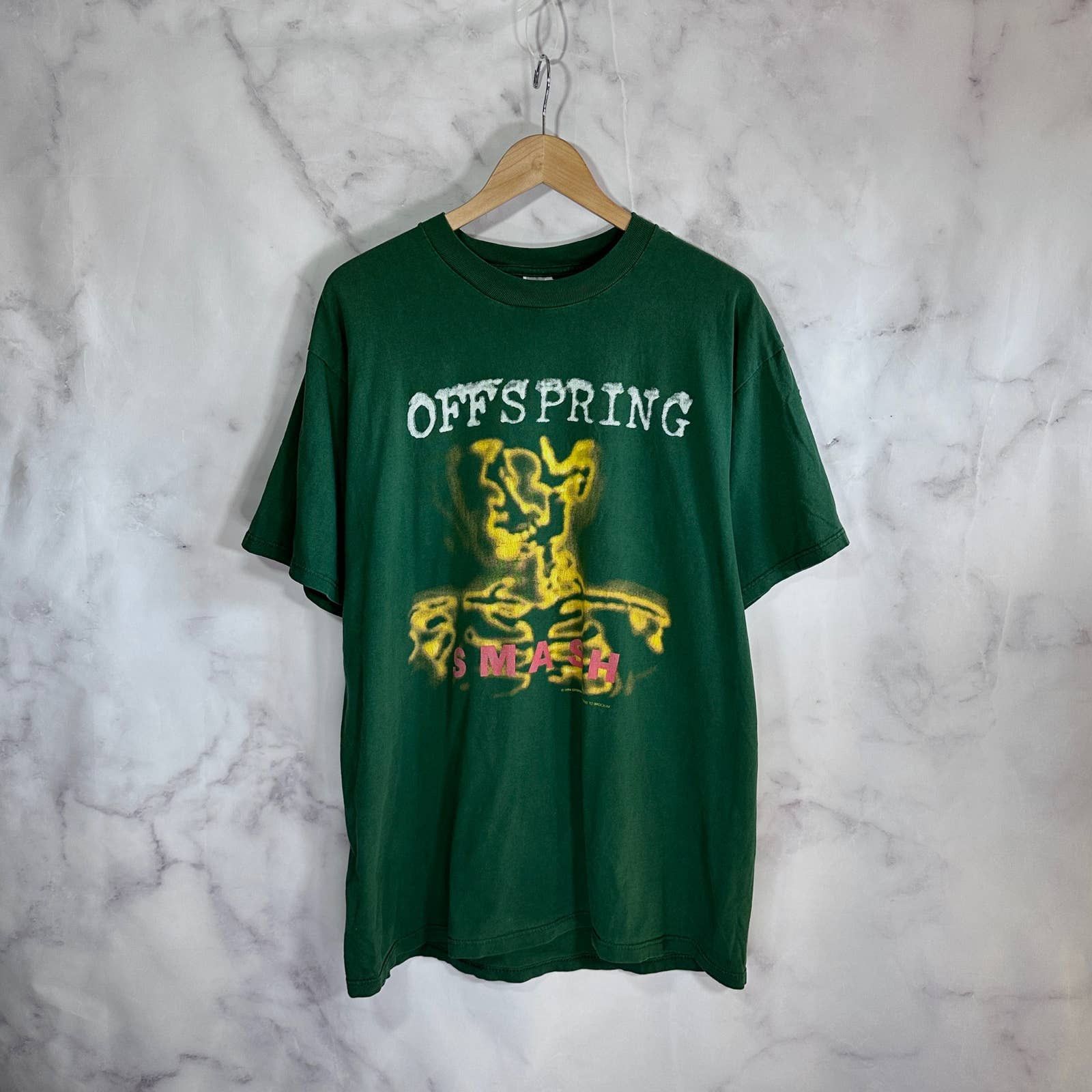 Band Tees × Made In Usa × Vintage Offspring Smash 1994 Graphic Tee ...
