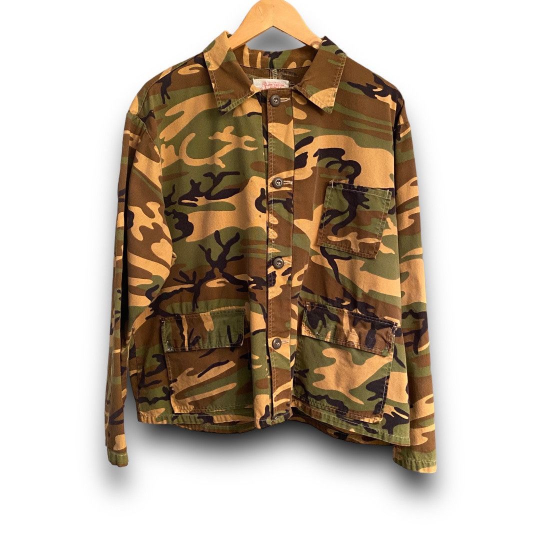 Vintage Vintage 1980 Best Game Winner Jim Catfish Hunter Camo Jacket ...