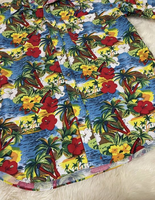 Vintage 90s Hawaiian Print Shirt Grailed