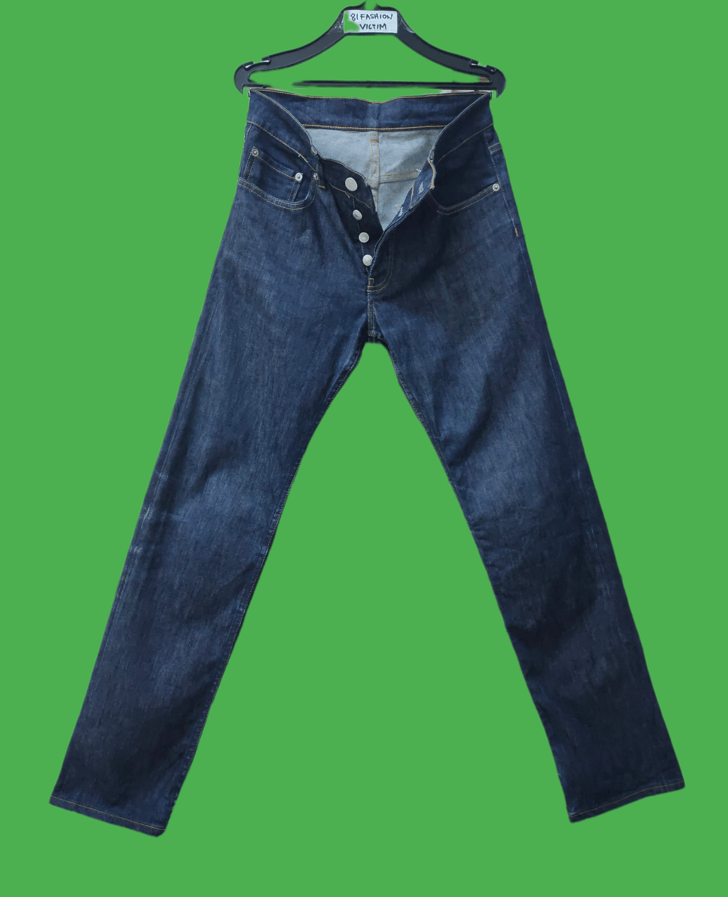 Archival Clothing Helmut Lang Raw Elastic Denim Made In Italy Jeans ...