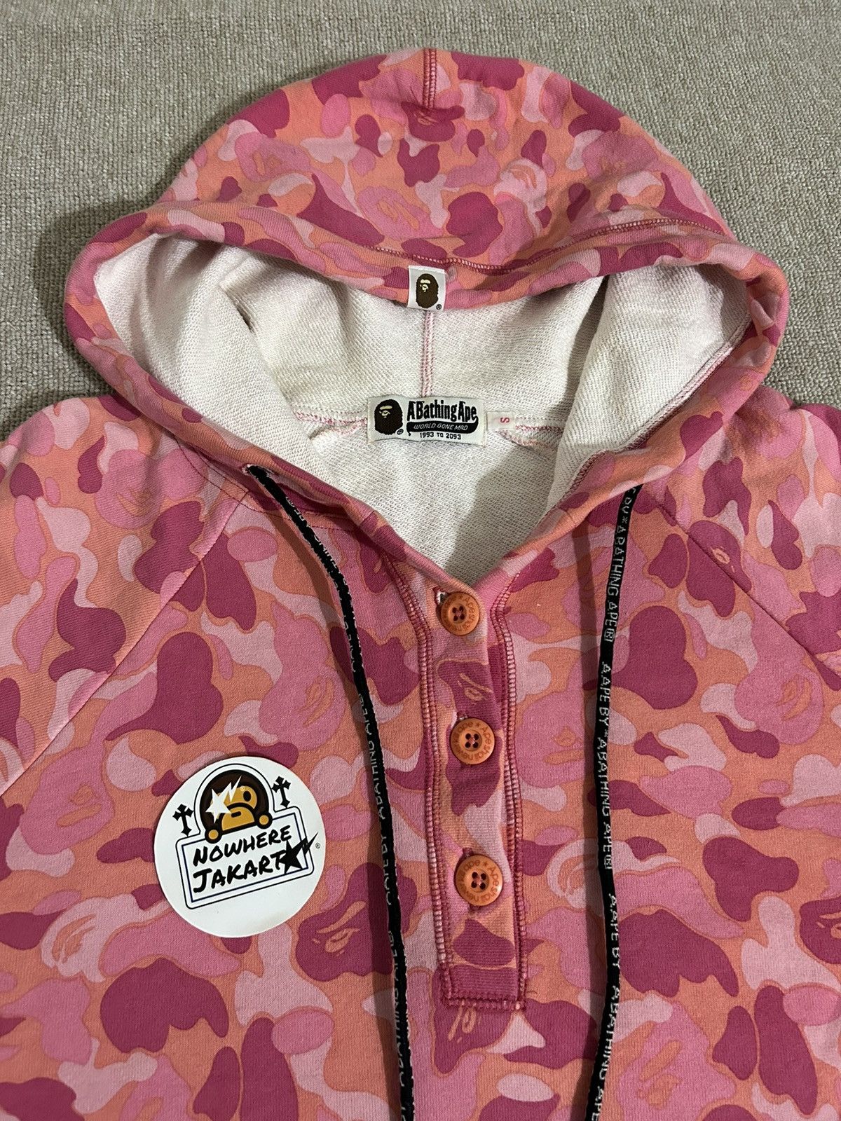 Bape ABC Camo Poncho Hoodie | Grailed