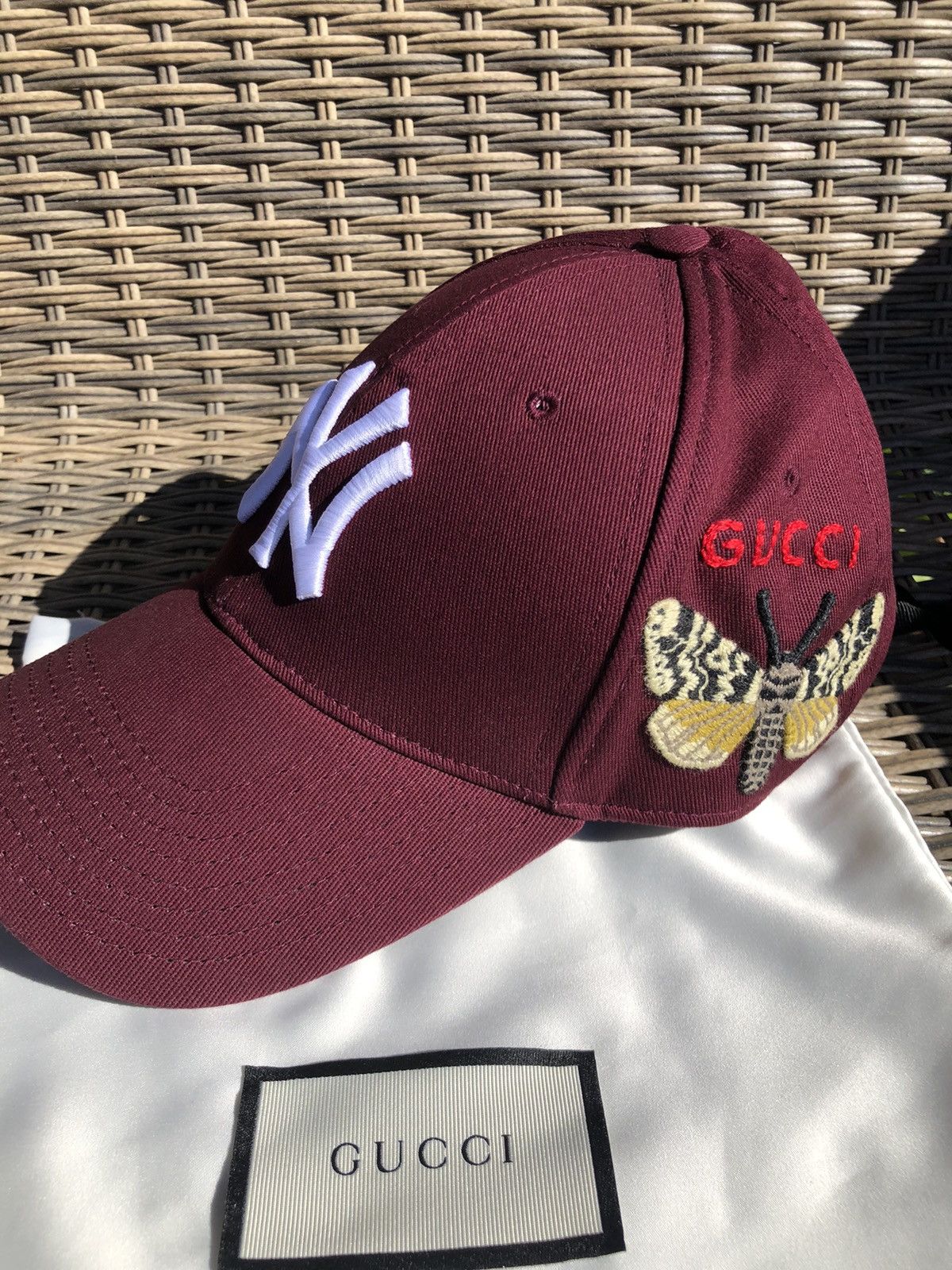 Gucci × MLB × New York Yankees Gucci New York Yankees Hat | Grailed