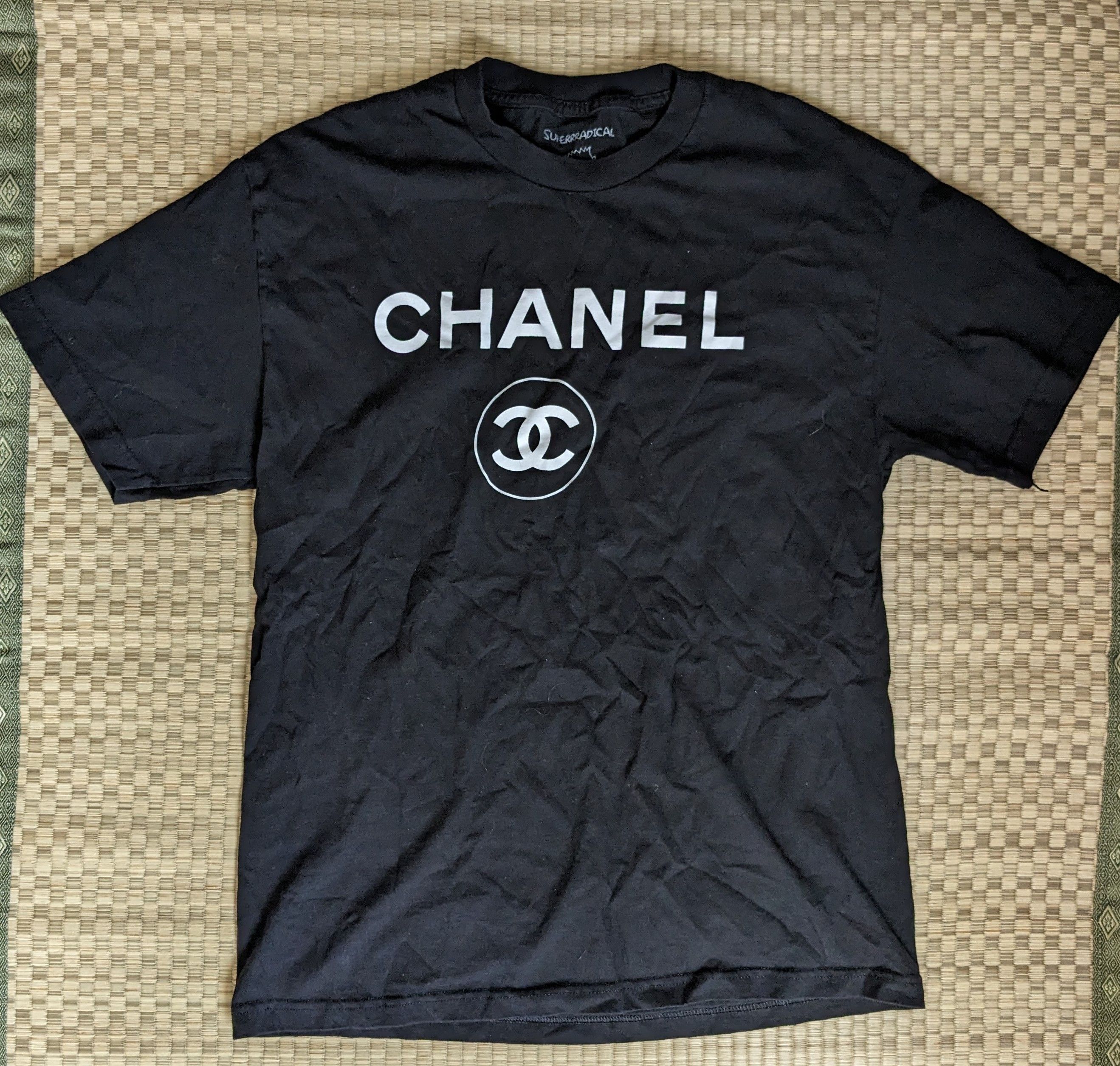 Superrradical Superrradical Chanel "Fake" T-shirt | Grailed