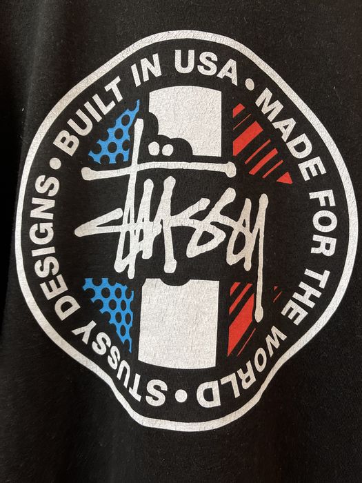 Stussy VINTAGE STUSSY DESIGNS BIG LOGO VERY RARE | Grailed