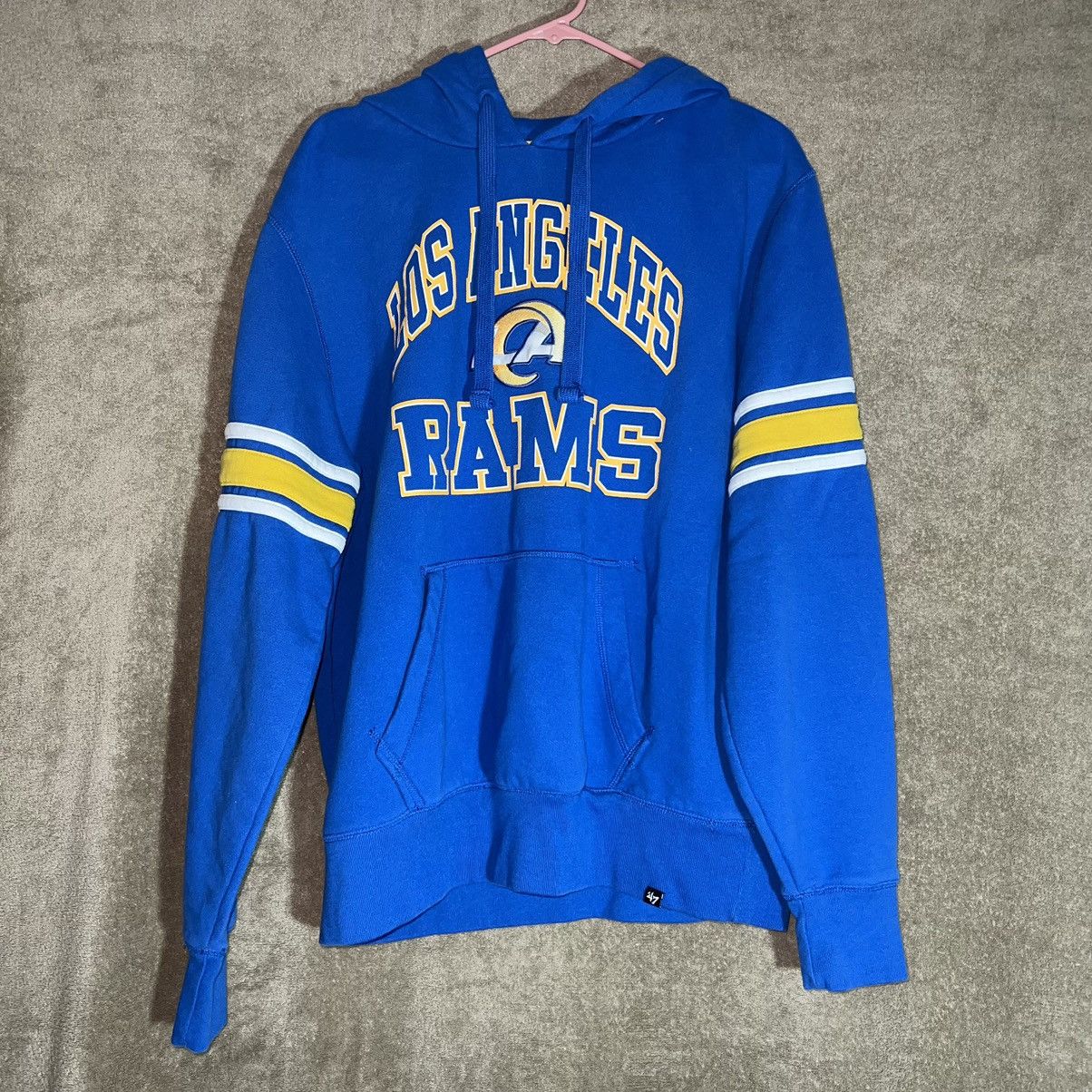 47 Brand × NFL Sz L Los Angeles Rams Hoodie | Grailed