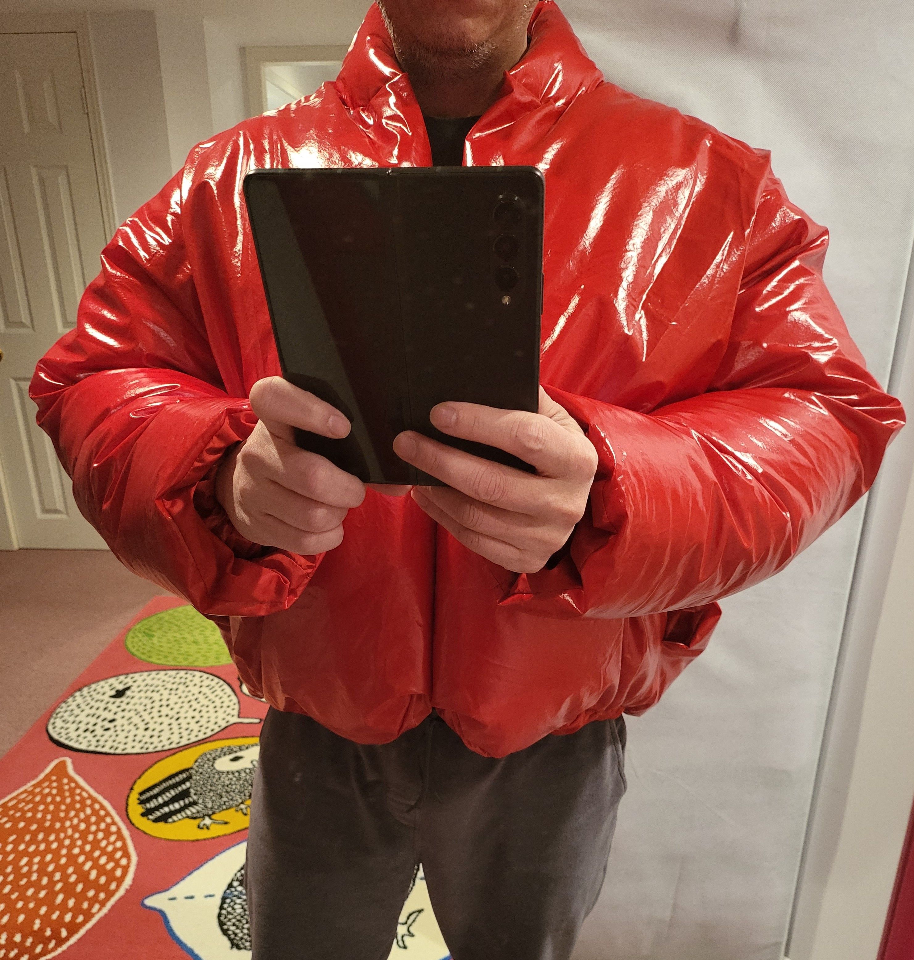 Designer Oversized Super Puffy Jacket - Bomber Style | Grailed