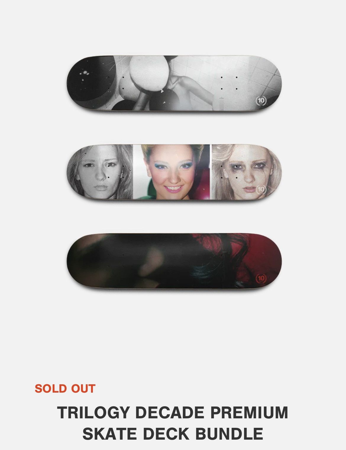 The Weeknd The Weeknd x Trilogy 10 Year Anniversary Skateboard Bundle ...