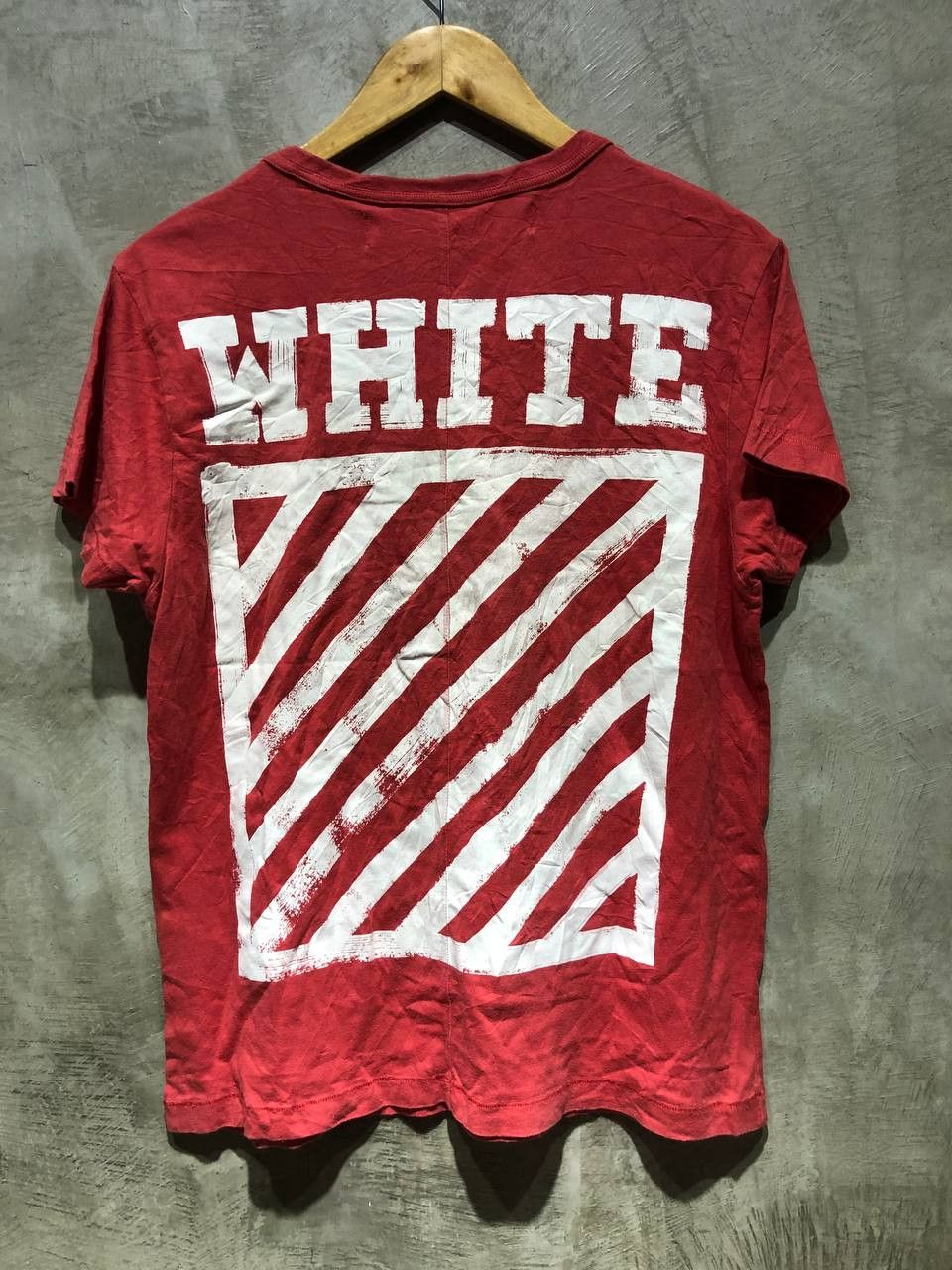 Off-White Off-White Diagonal Box Tee | Grailed