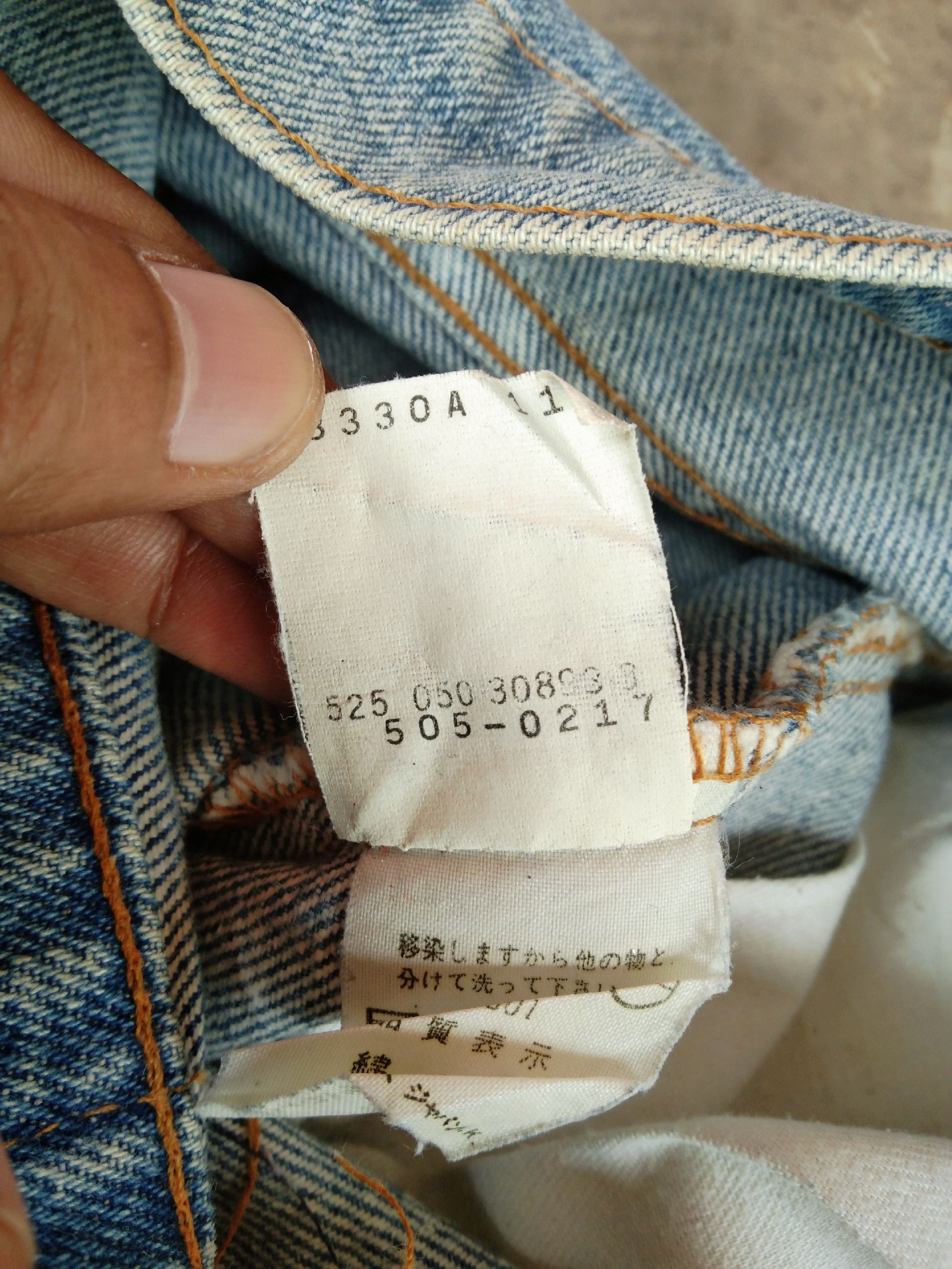 Jean × Levi's × Vintage 80s Vintage Levi's Jeans 505 Made In USA Distressed Denim | Grailed