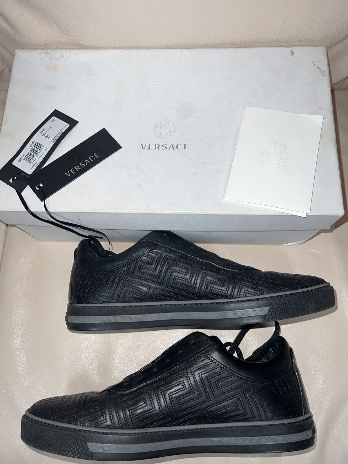 Versace Versace Sneaker Size 9 Nero/Rutenio Men’s w/ Tag and Receipt ...