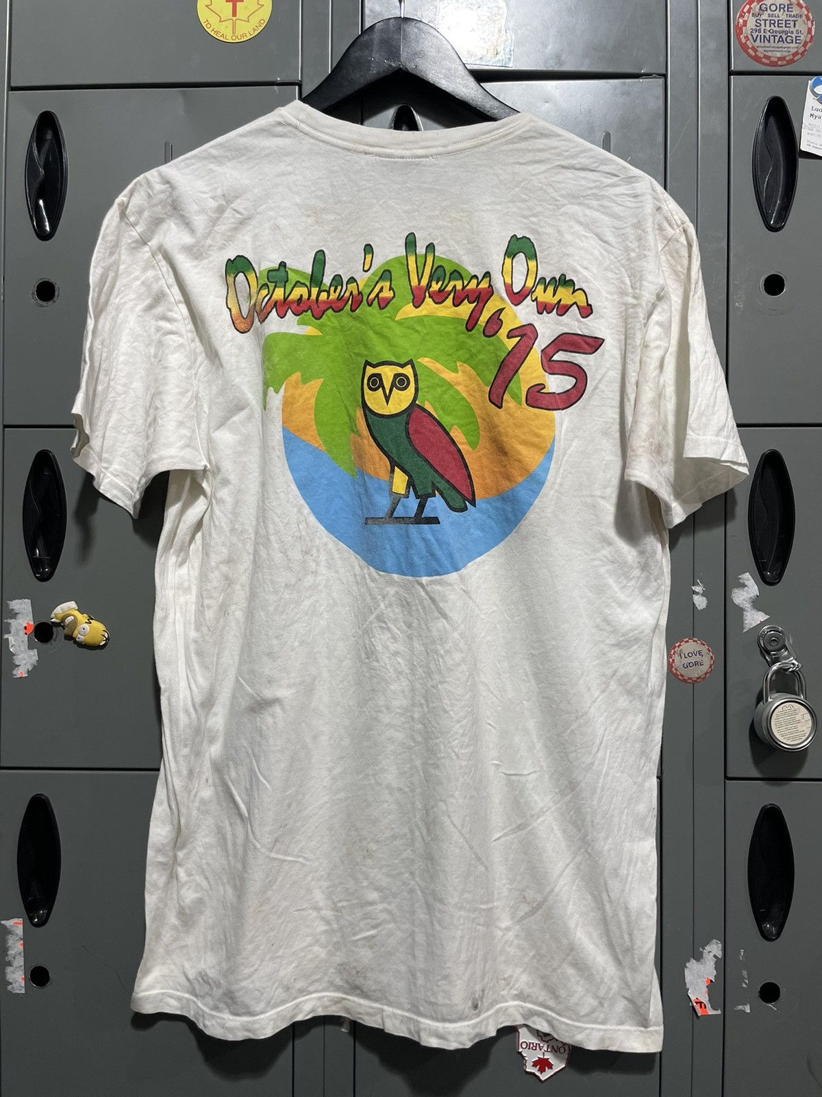 Vintage OVO October’s Very Own Owl Palm graphic tee Drake Rap tee | Grailed