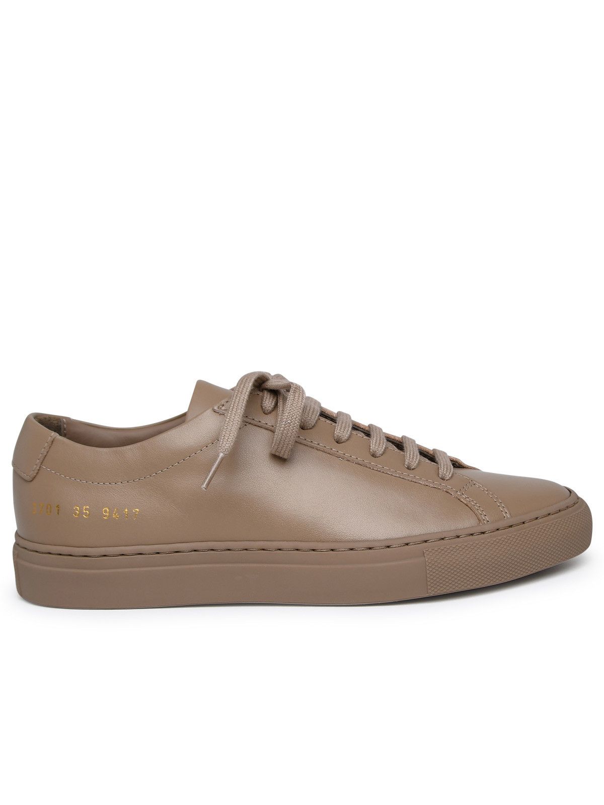 Common Projects COMMON PROJECTS Achilles Beige Leather Sneakers | Grailed