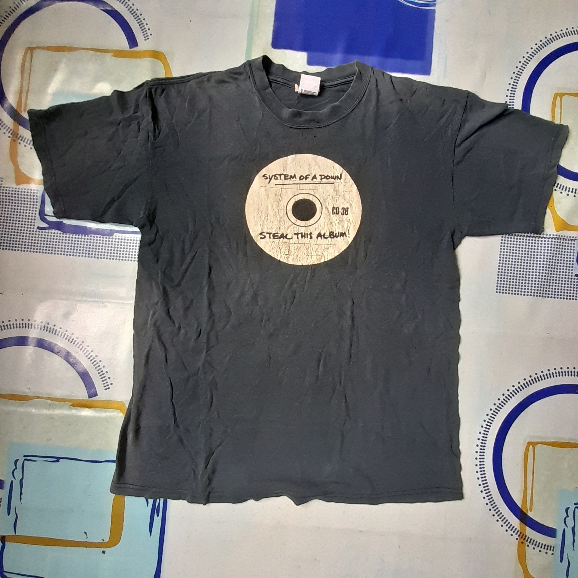 Anvil × Band Tees × Vintage Very Rare 2003 System of a down SOAD merch ...