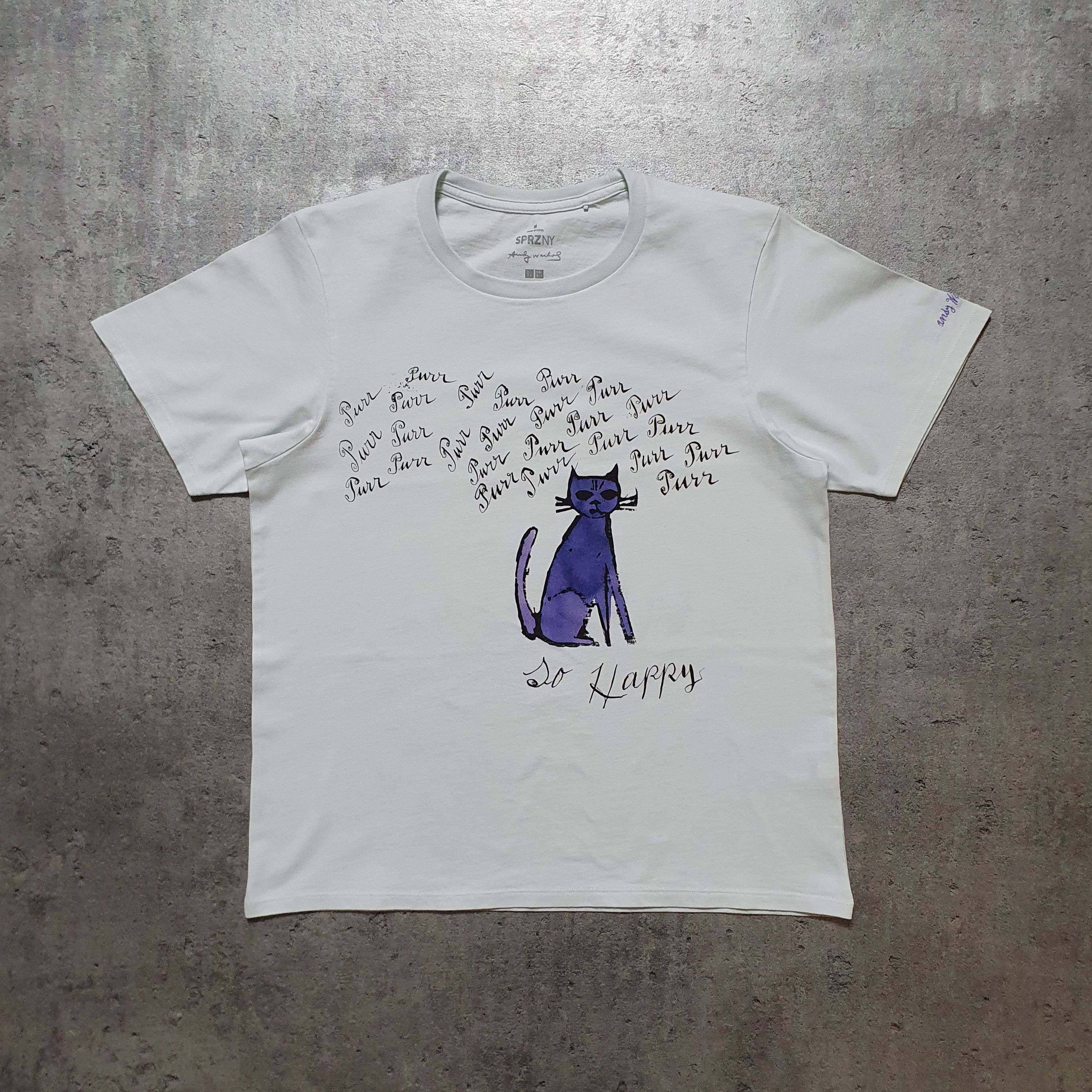 Uniqlo Uniqlo x Andy Warhol Purr Cat T-Shirt | Grailed