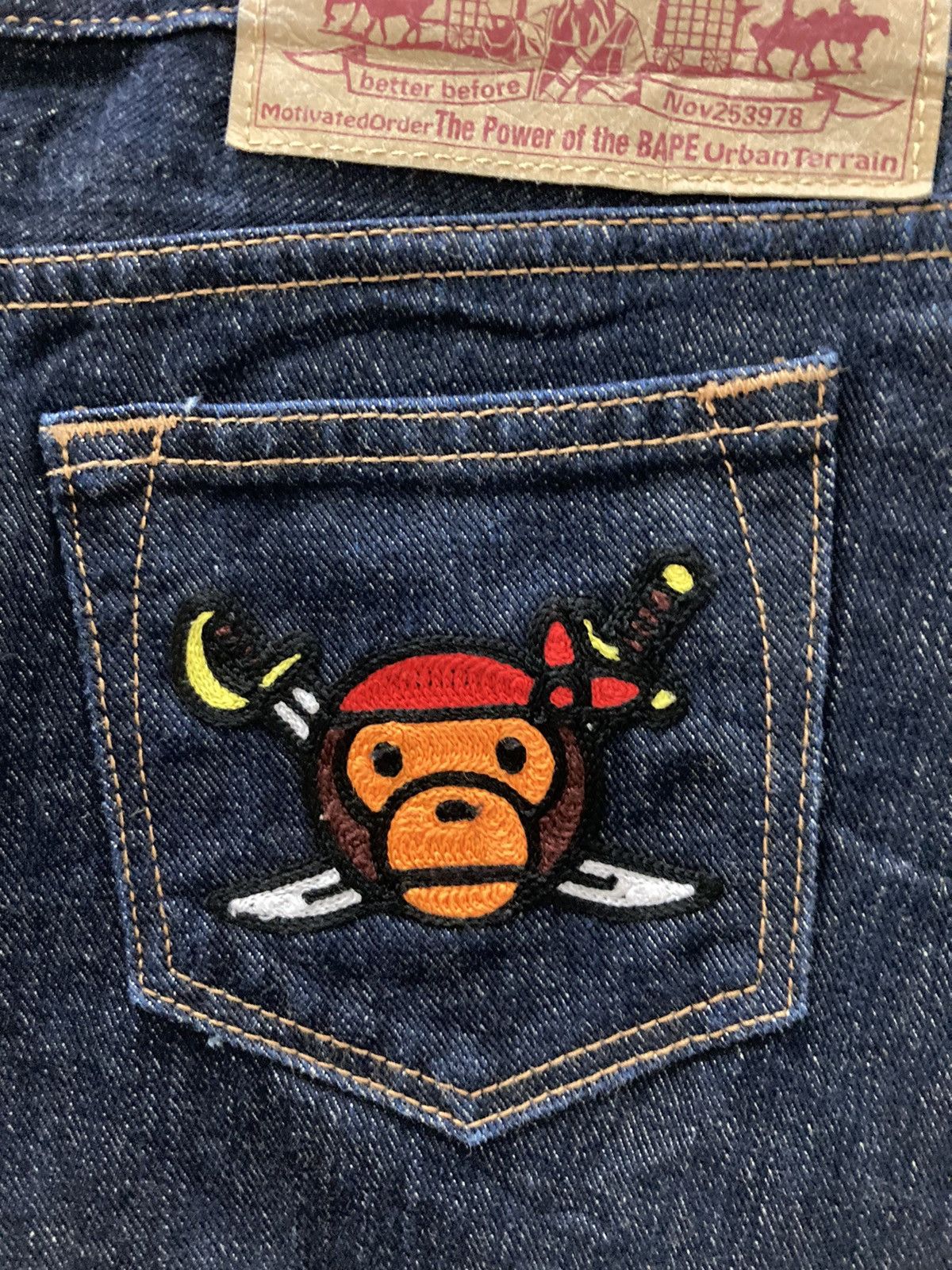 Bape Baby Milo Denim Skirt | Grailed