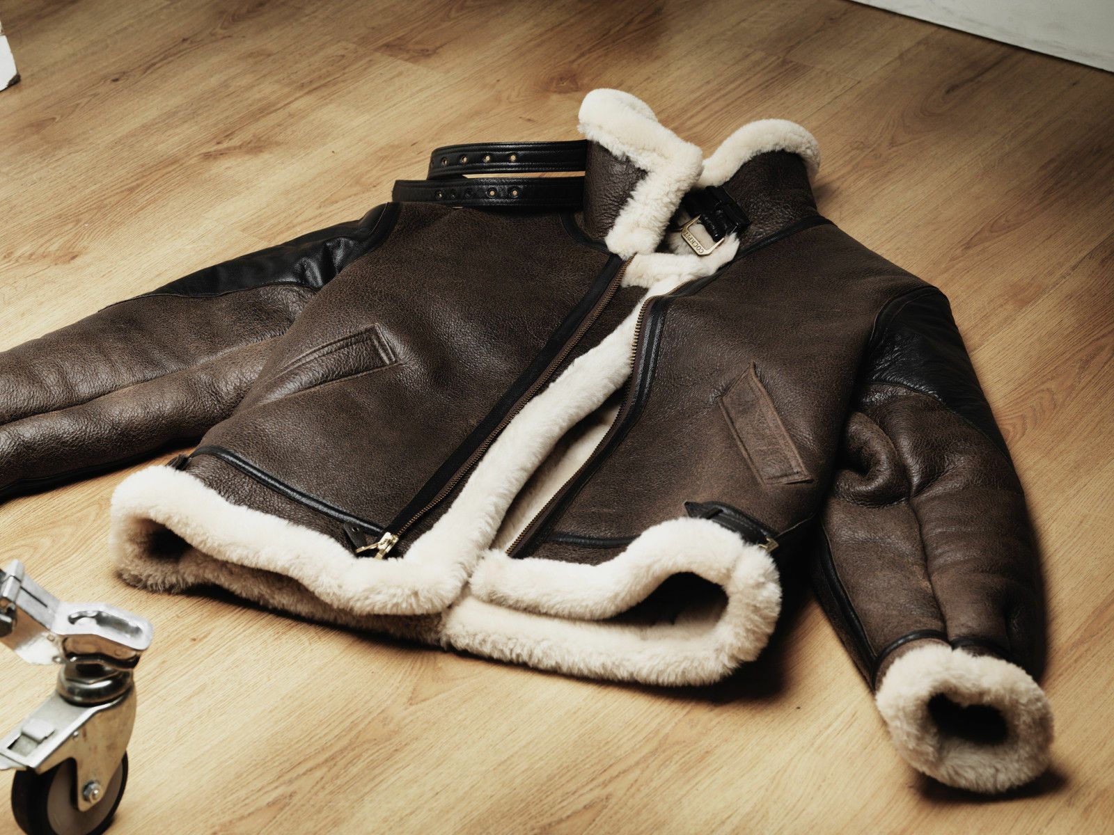 Cockpit USA Cockpit B3 Patton/The General Aviator Sheepskin Jacket ...