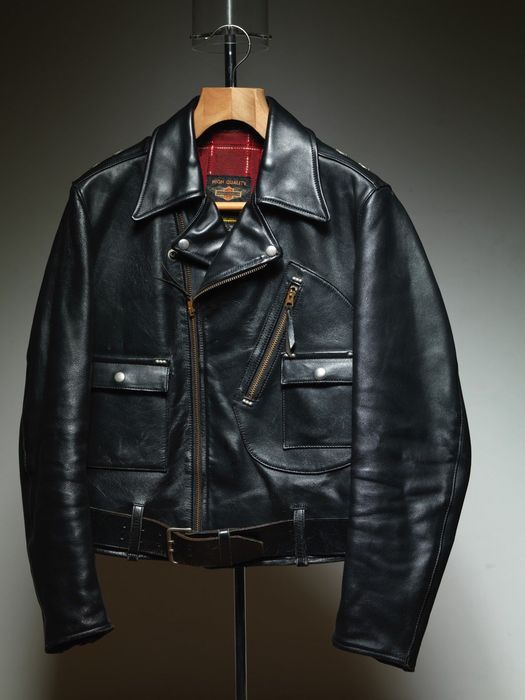 The Real McCoy's Real McCoy's leather HorseHide Jacket Buco | Grailed