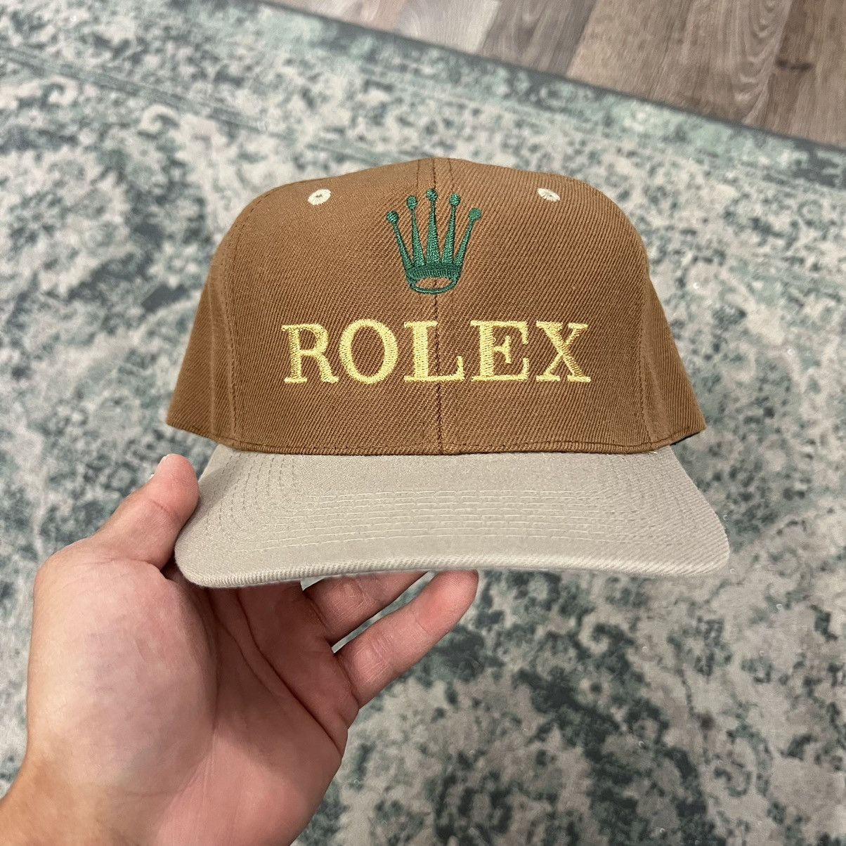 Rolex × Streetwear × Vintage Vintage Rolex snap back hat | Grailed