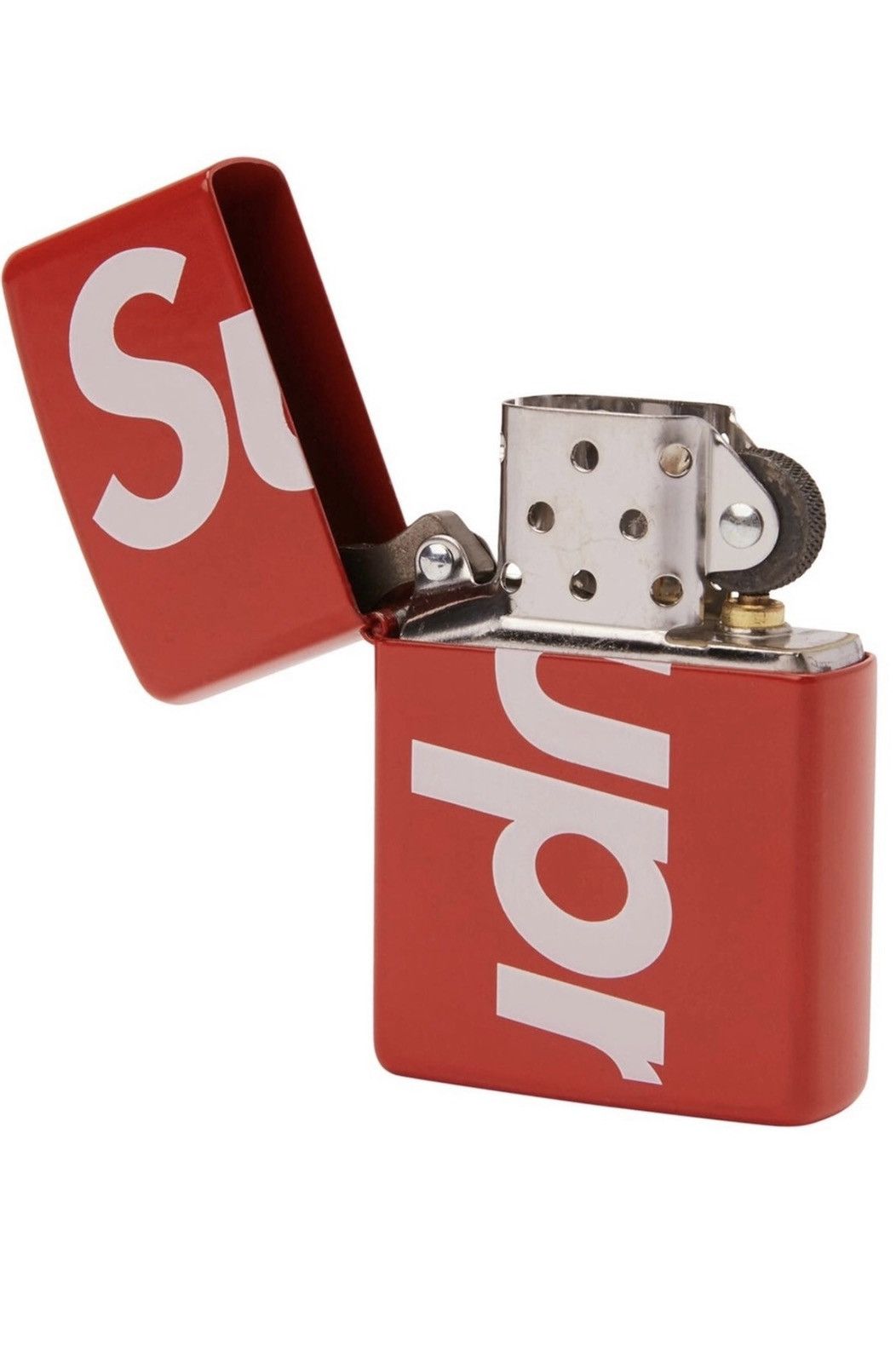 Streetwear × Supreme × Vintage Supreme Zippo Big Logo Lighter | Grailed