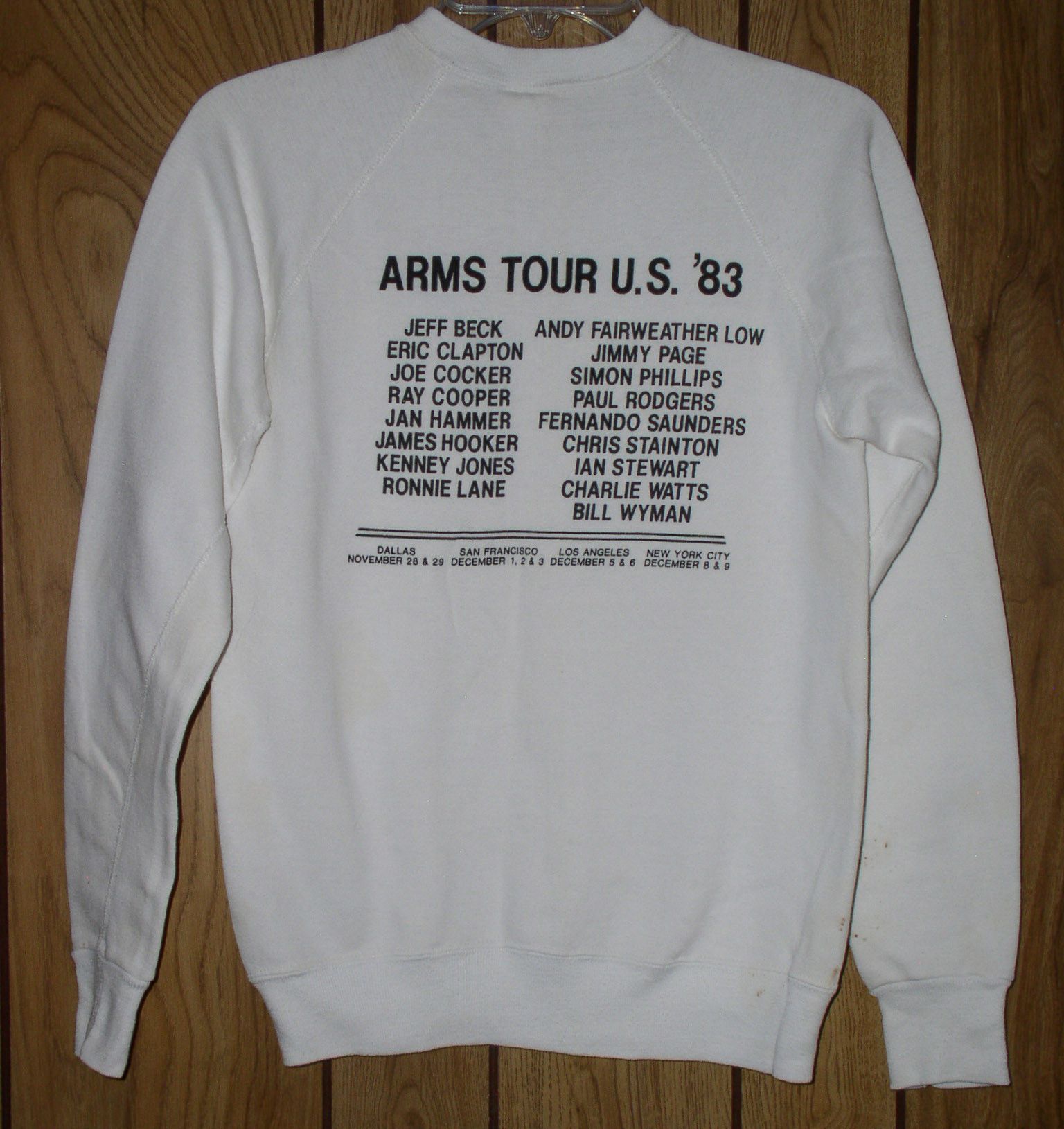 Rock Band × Very Rare × Vintage Ronnie Lane Appeal To Arms Concert ...