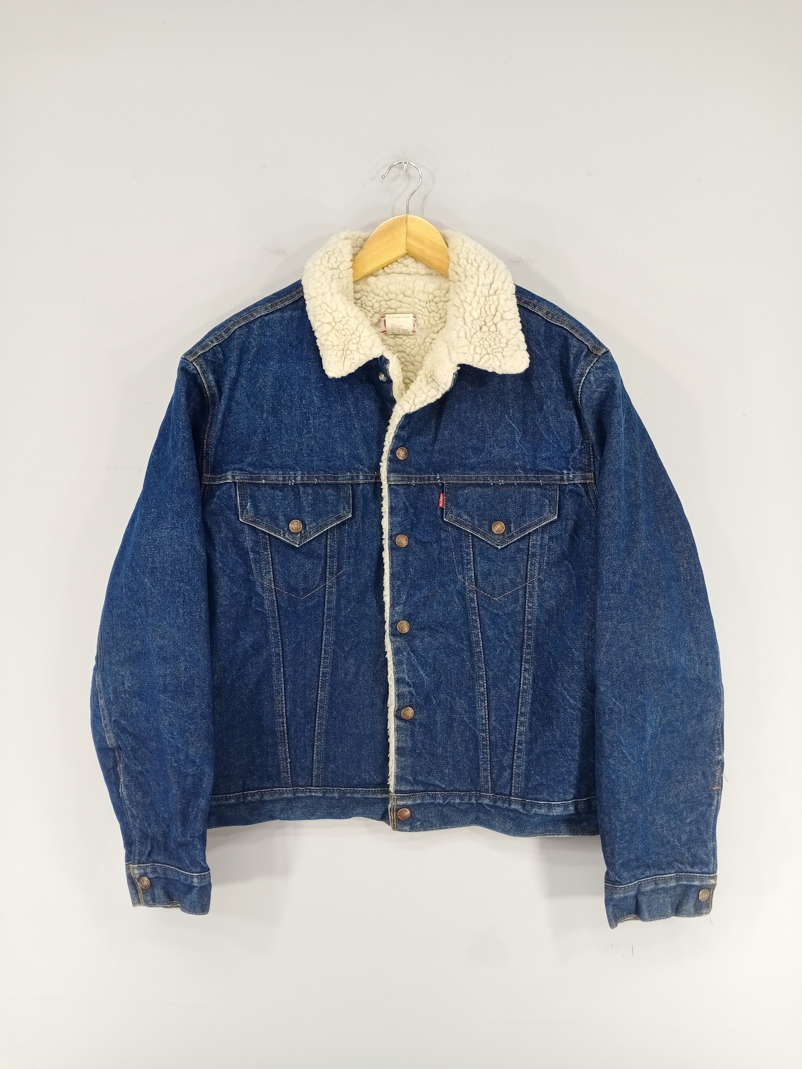 Vintage 💥RARE💥Vintage 90s Levis Sherpa Trucker Snap Button Jacket | Grailed