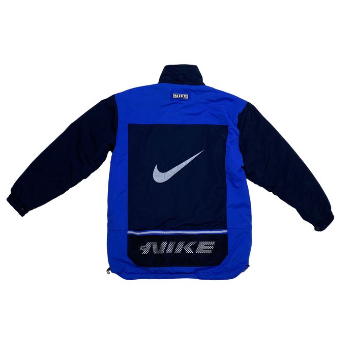 Nike Nike x Agassi double sided big swoosh winter jacket XXL | Grailed