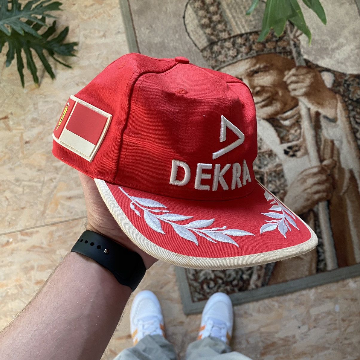 Racing × Streetwear × Vintage VINTAGE 90S FERRARI DEKRA RACING MICHAEL ...