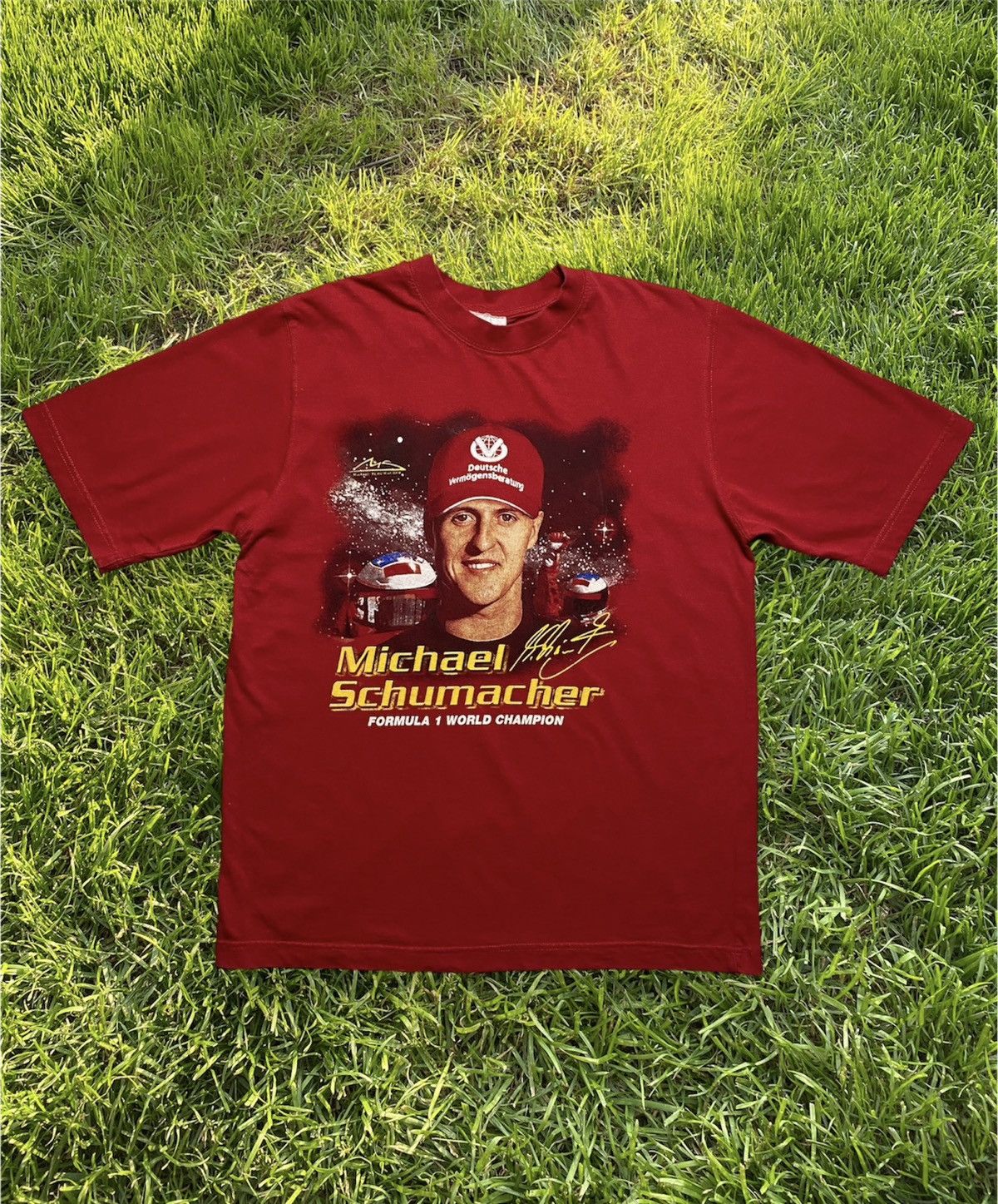 Formula 1 × Vintage Official merchandise Michael Schumacher logo world ...