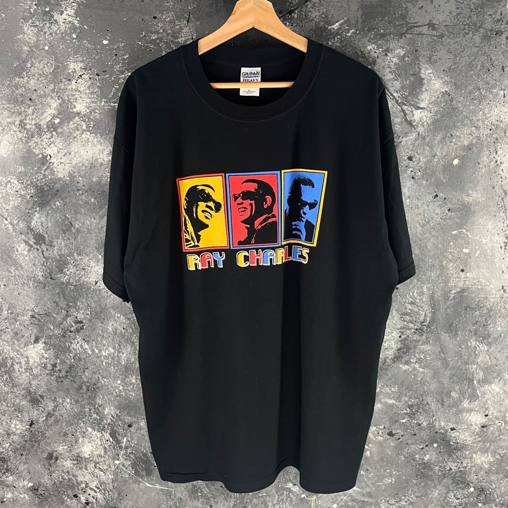 Band Tees × Vintage Vintage 90s Ray Charles Blues Shirt Grailed