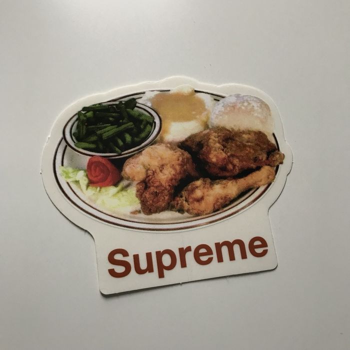 Supreme Chicken Dinner Sticker | Grailed