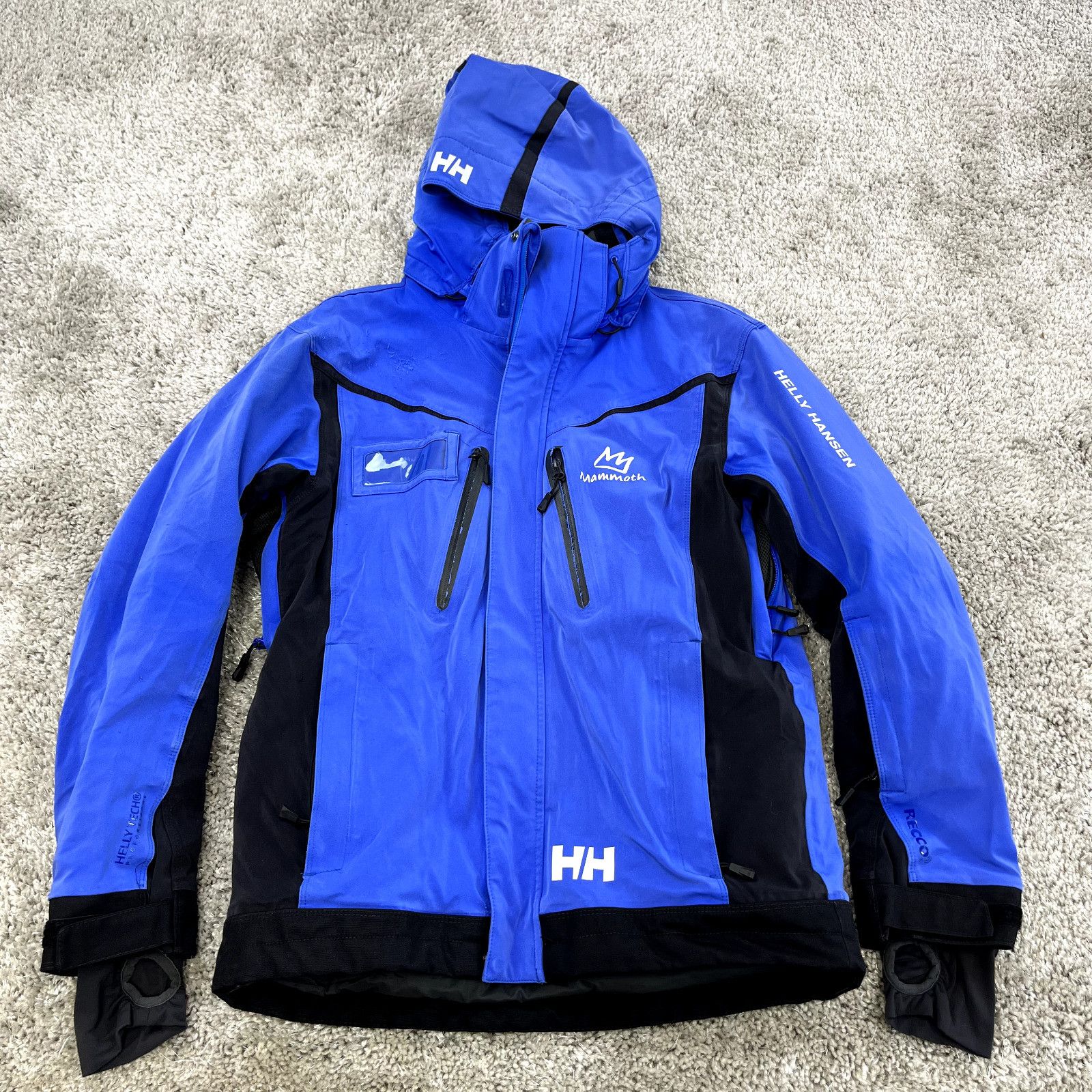 Helly Hansen Helly Hansen Jacket Mens Medium Hooded Parka Helly Tech ...