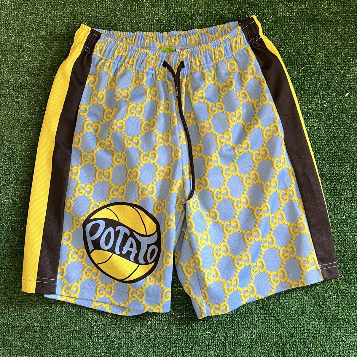 Imran Potato IMRAN POTATO Gucci logo shorts | Grailed