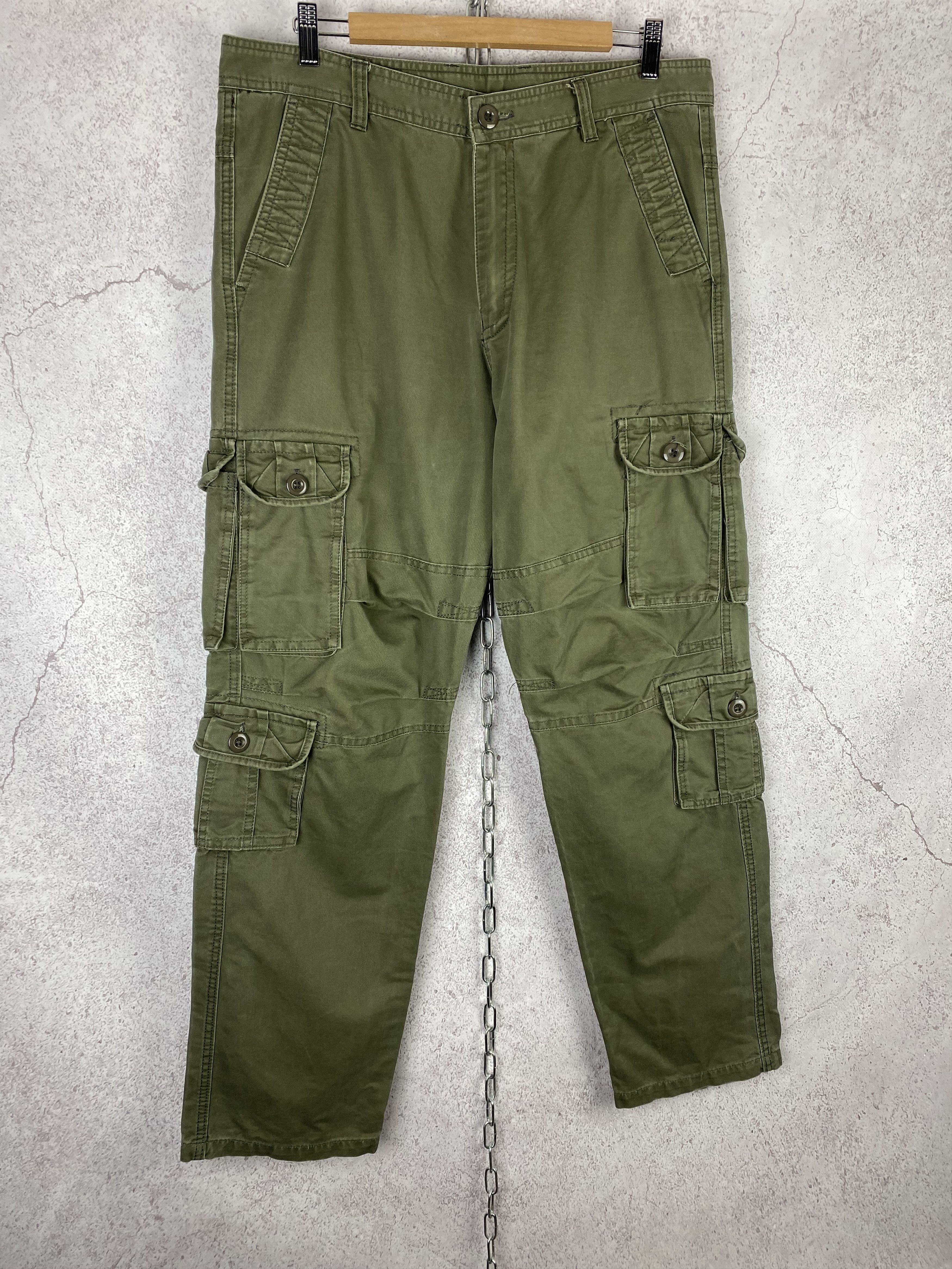 Japanese Brand × Streetwear × Vintage Vintage Multipocket Military Cargo Pants | Grailed